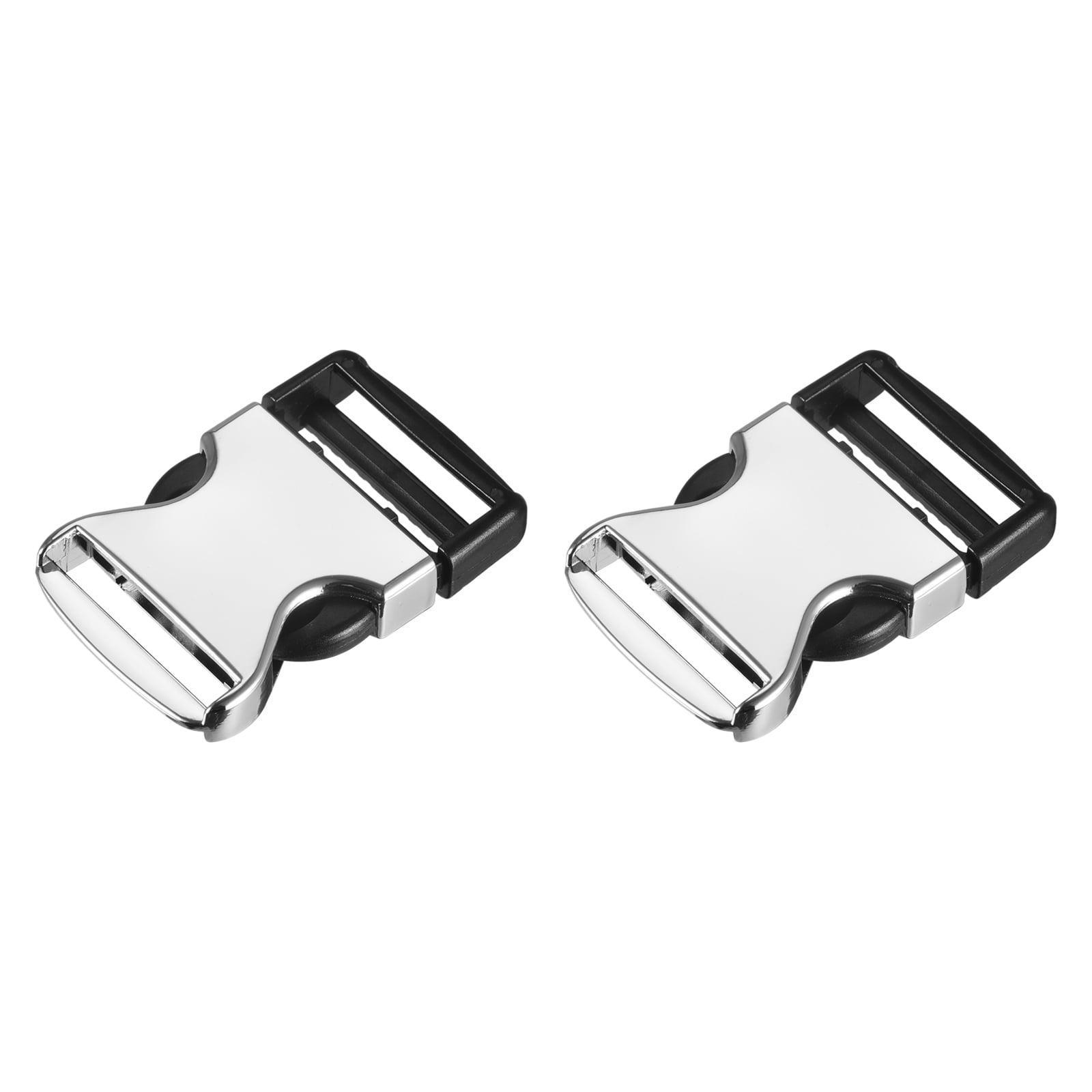 Uxcell 2.8" Metal Side Release Buckles No Sewing Clips Snaps for ...