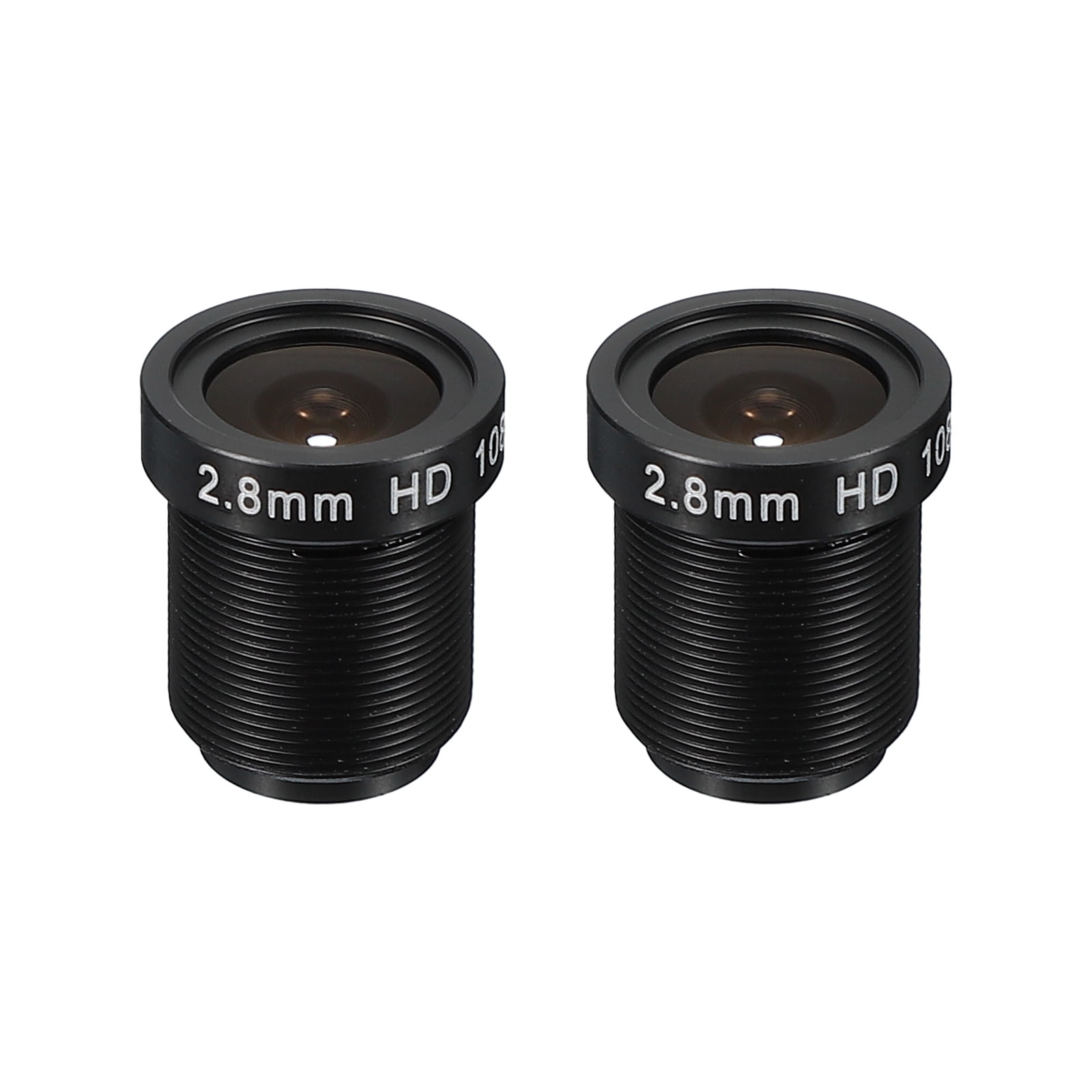 Uxcell 2.8mm CCTV Camera Lens, F2.5 FPV Security Camera Lens 1080P ...