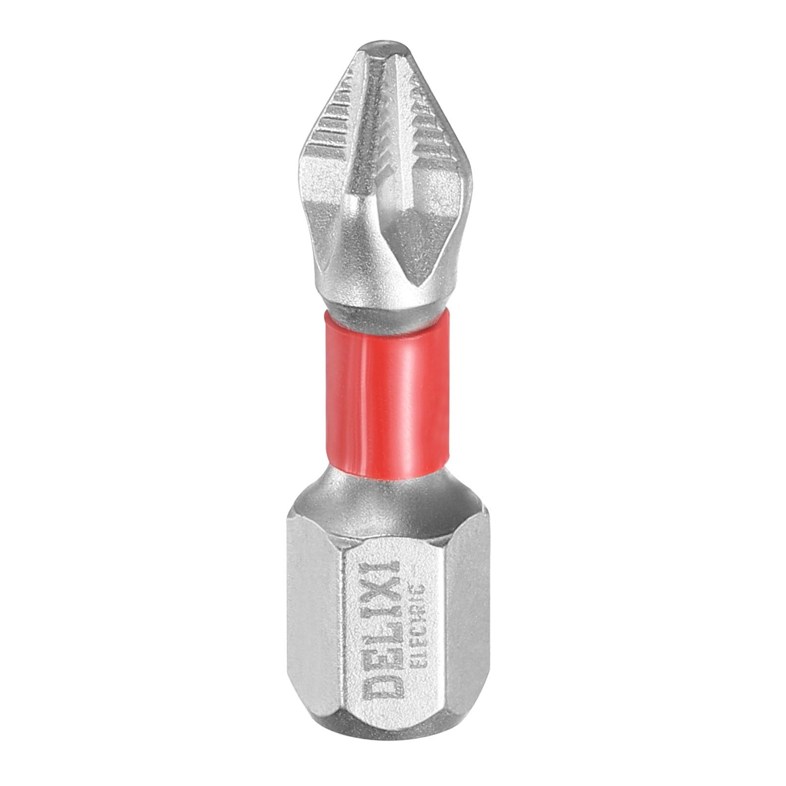 Uxcell #2 Anti Slip Phillips Screwdriver Bit PH2 1/4" Hex Shank 1 ...