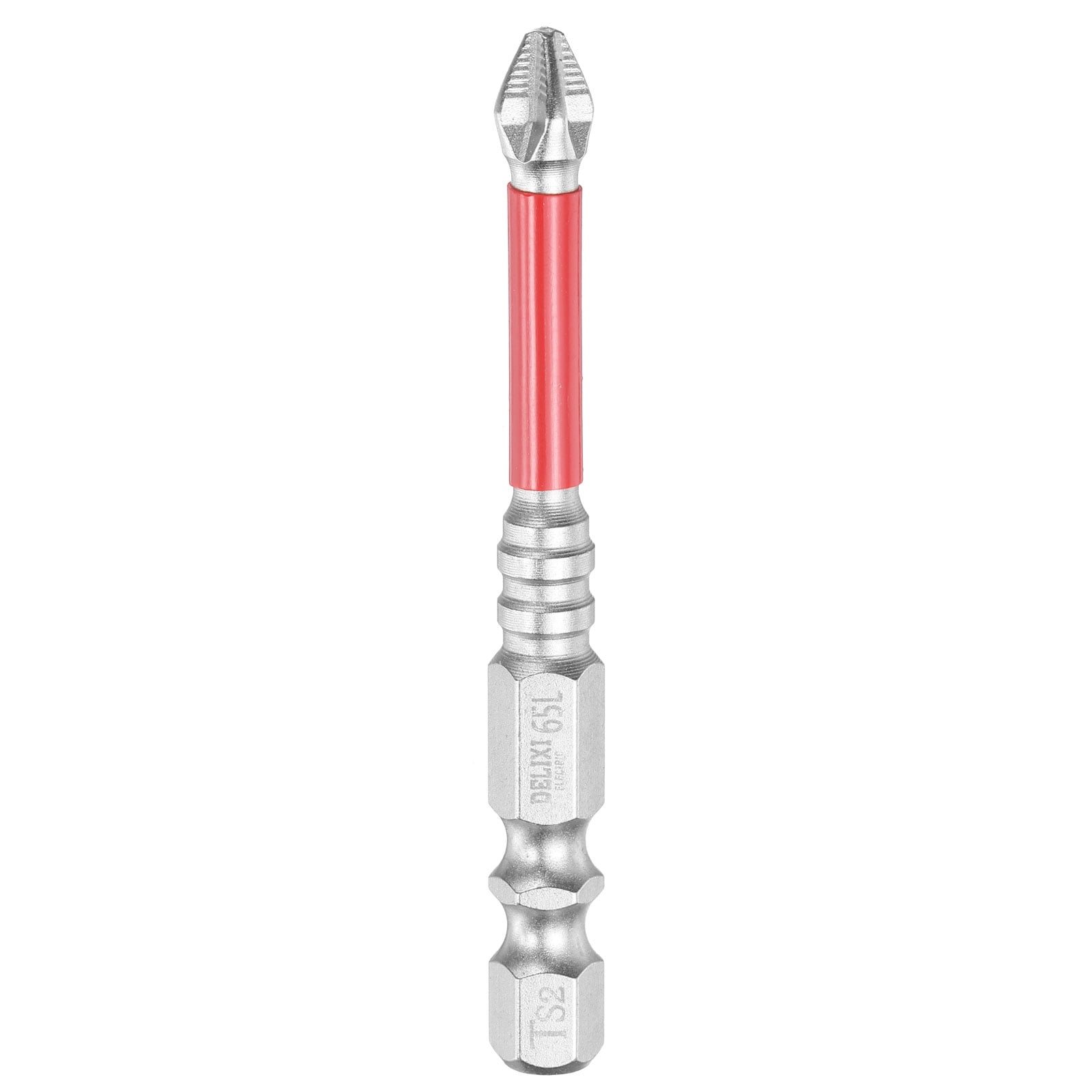 Uxcell #2 Anti Slip Phillips Screwdriver Bit PH2 1/4" Hex Shank 2.6 ...