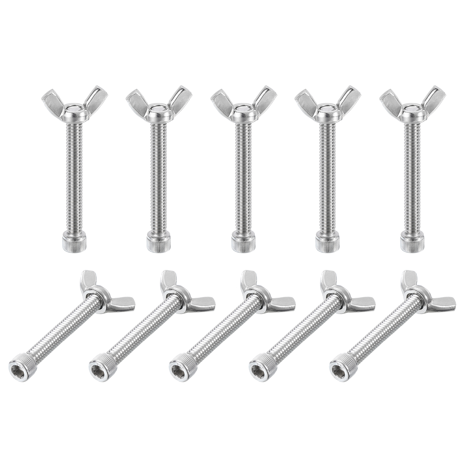 Uxcell 2" Bat Pins, 10 Sets 304 Stainless Steel Pottery Pins Fits ...