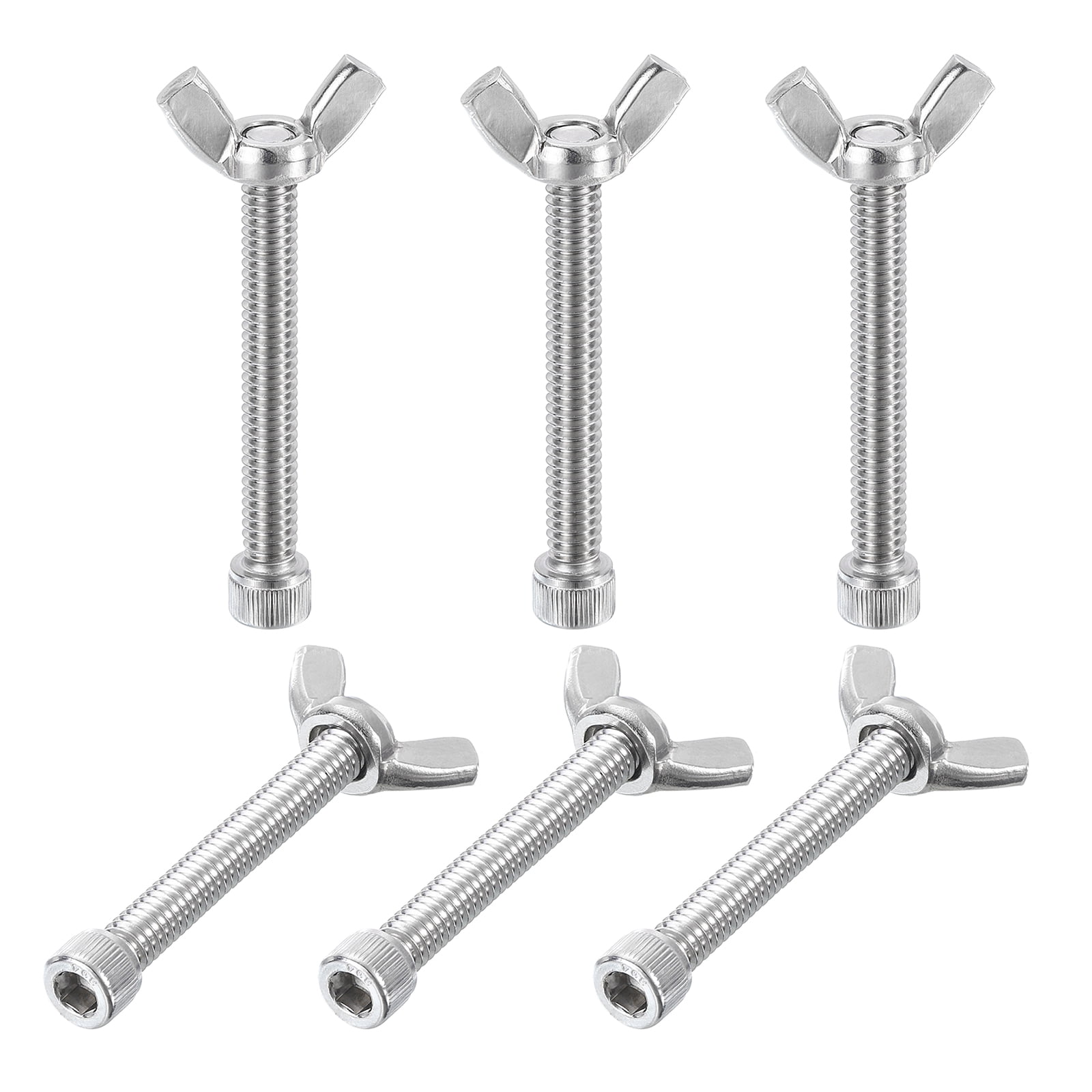 Uxcell 2" Bat Pins, 6 Sets 304 Stainless Steel Pottery Pins Fits ...