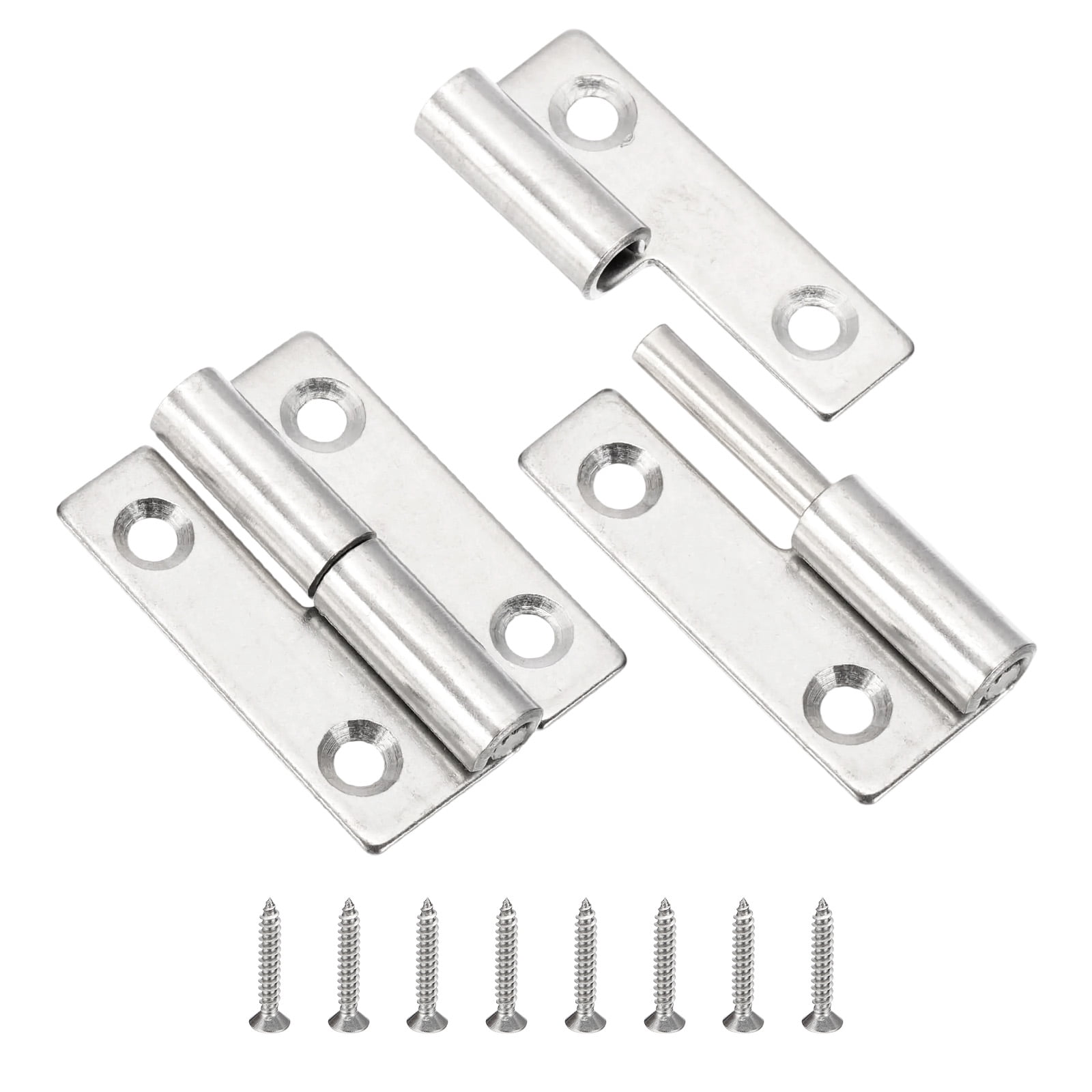 Uxcell 2" Detachable Lift Off Hinges Left Handed Handed Slip Joint Flag ...