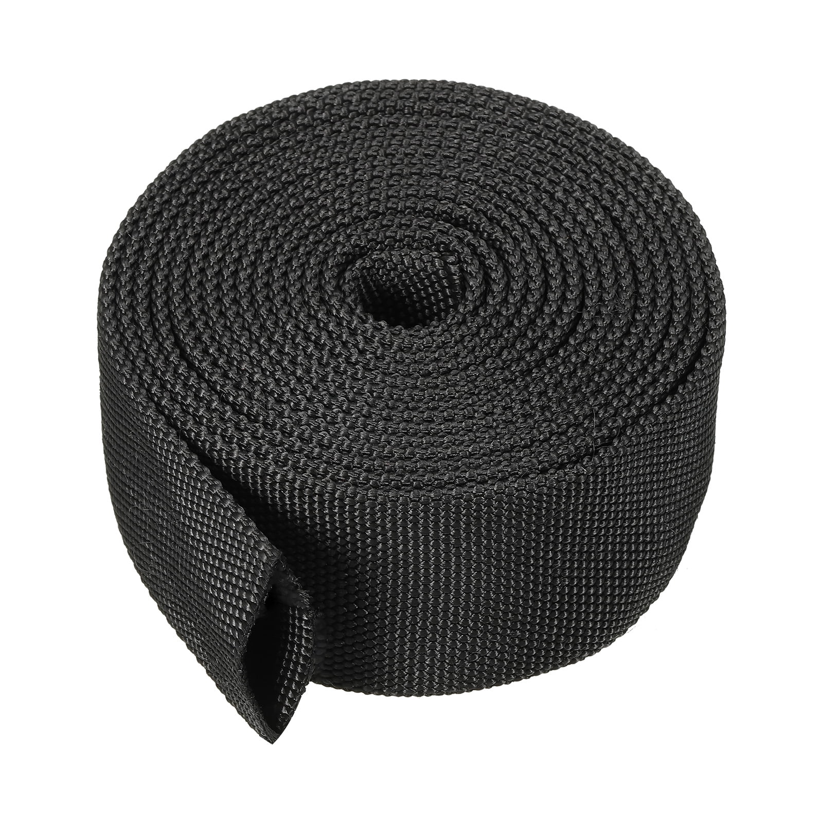 Uxcell 2" Dia 10FT Nylon Protective Hose Sleeve, Cable Cover Sheath ...