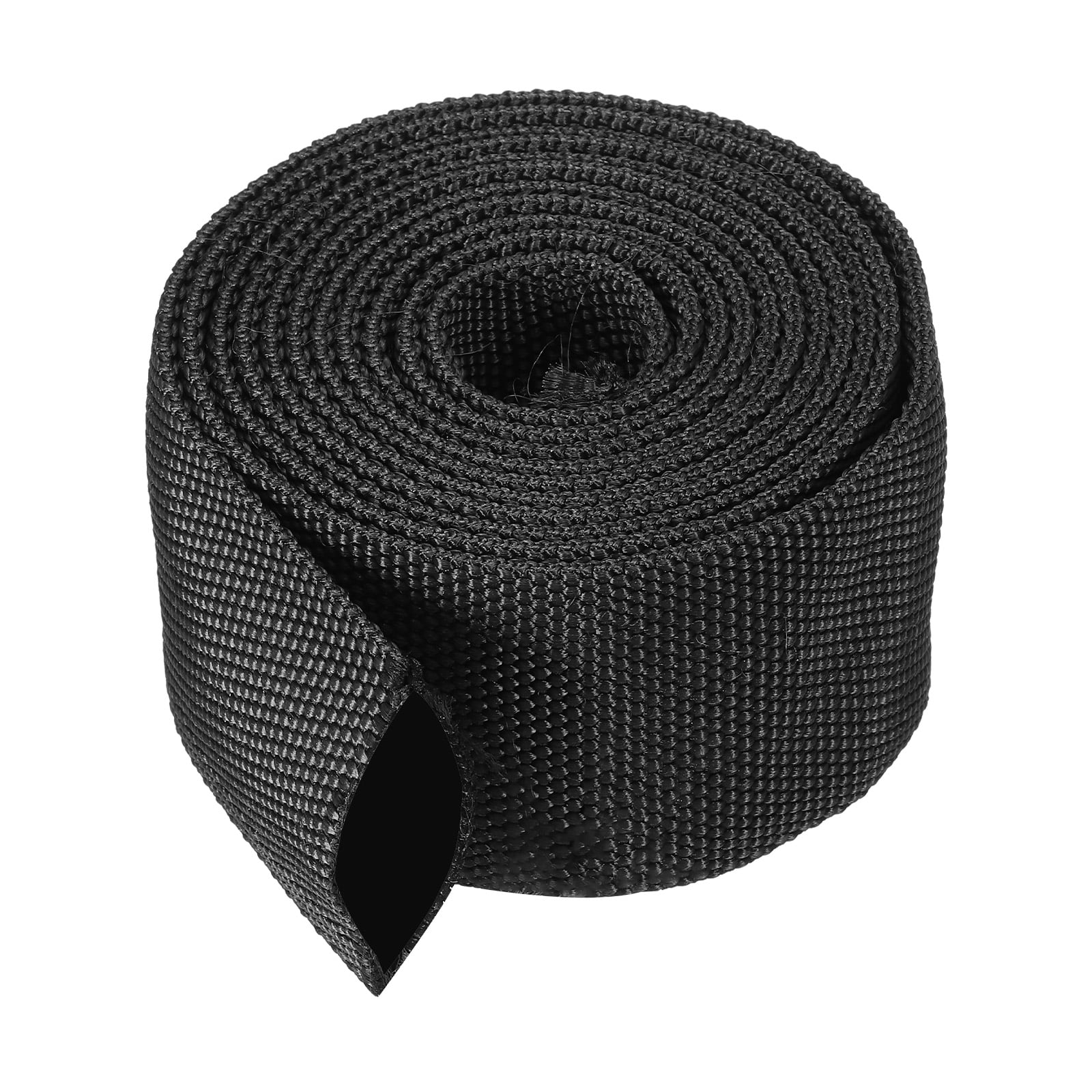 Uxcell 2" Dia 6.5FT Nylon Protective Hose Sleeve, Cable Cover Sheath ...