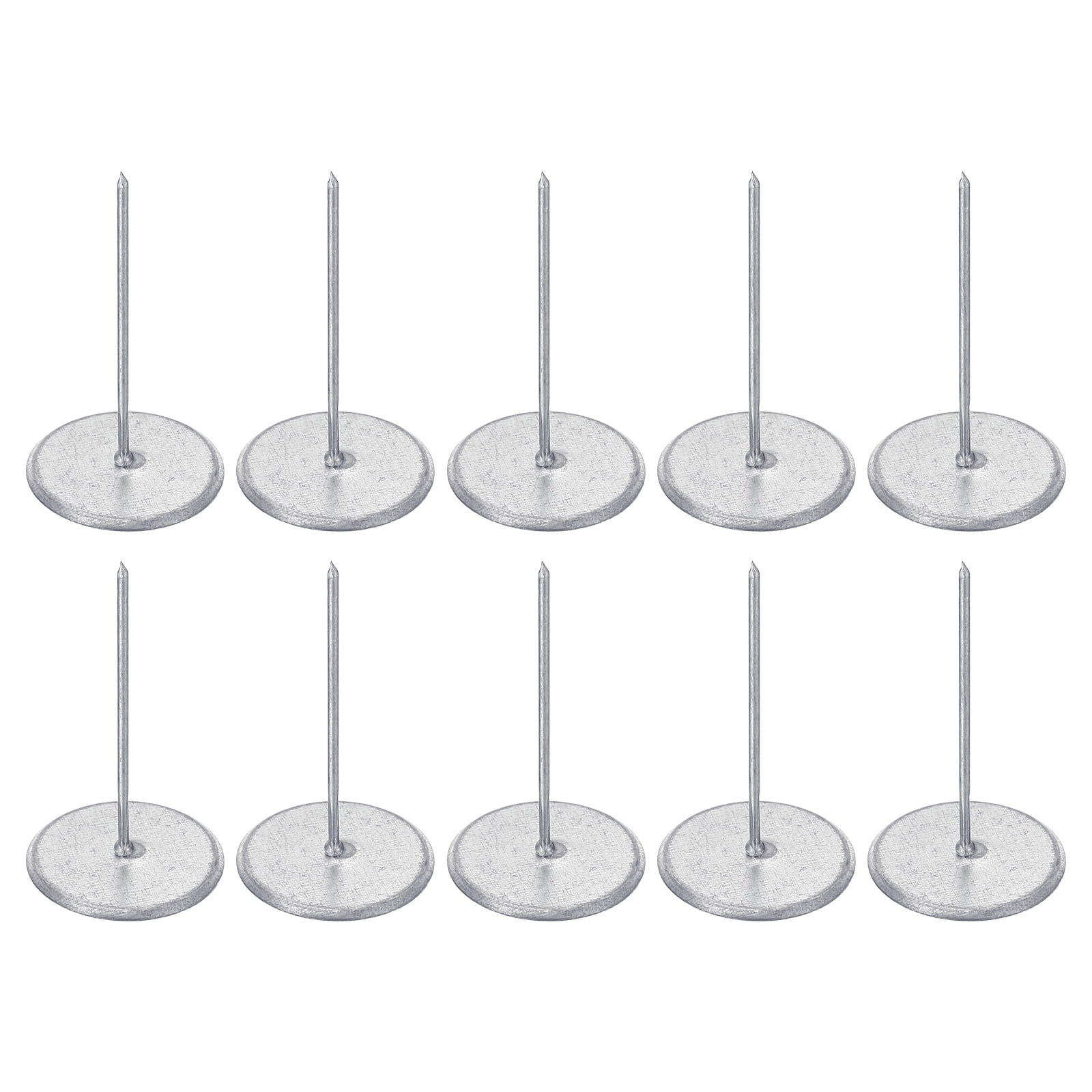 Uxcell 2" Flat Head Thumb Tack, 300 Pack Thermal Cup Head Weld Pins ...
