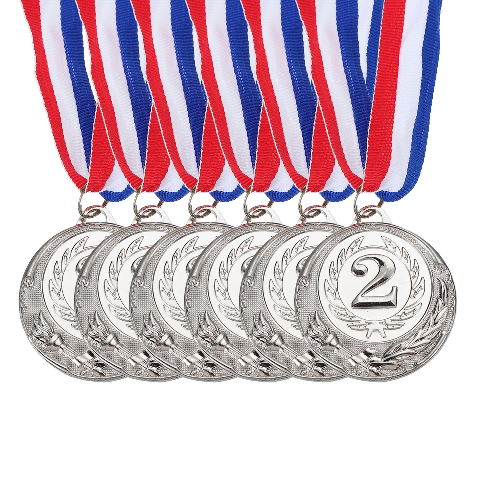 Uxcell 2 Inch Bronze Award Medals 3rd Prize with Neck Ribbon, 3 Pcs ...