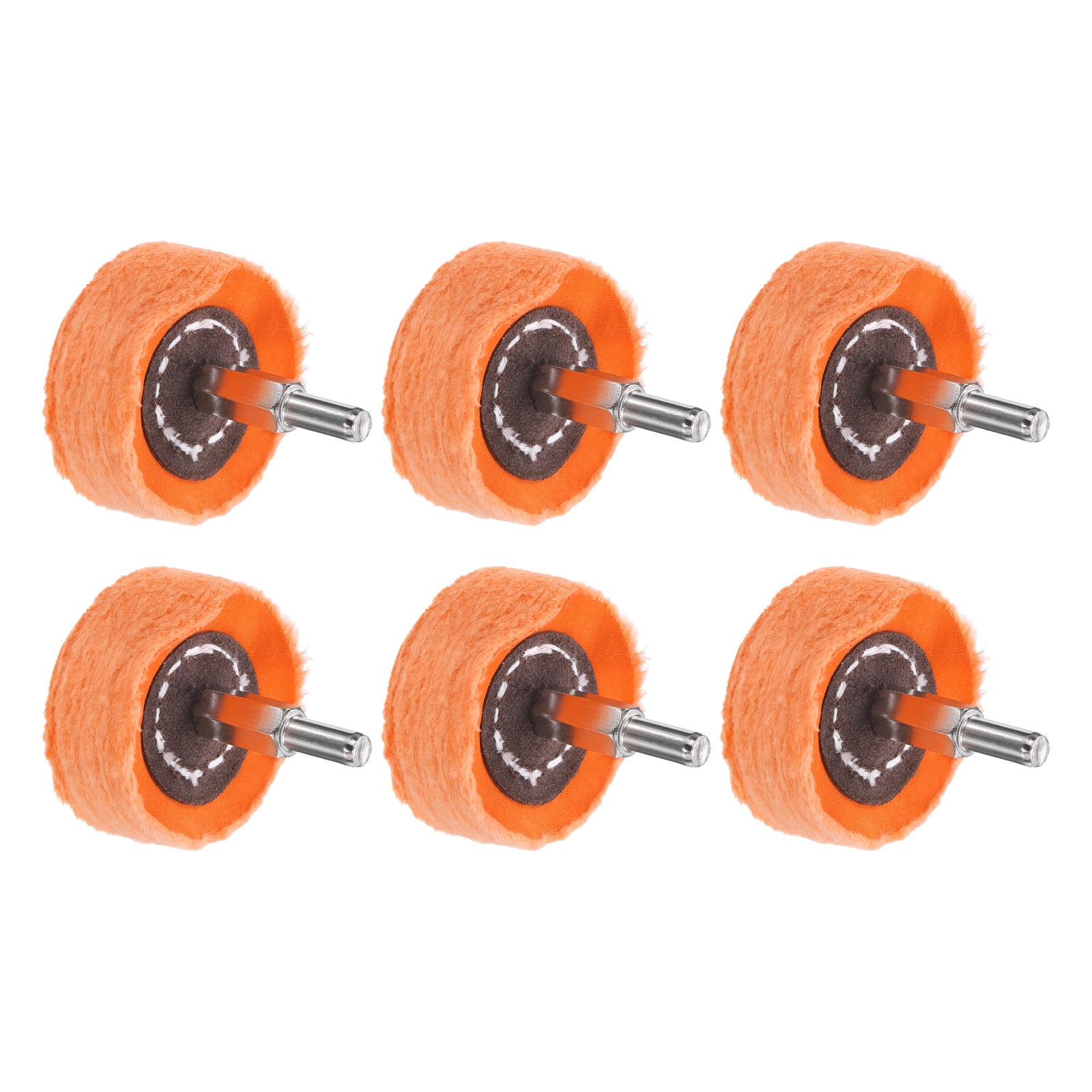 Uxcell 2-Inch Buffing Polishing Pad Wheel Cotton with 15/64-inch Handle ...