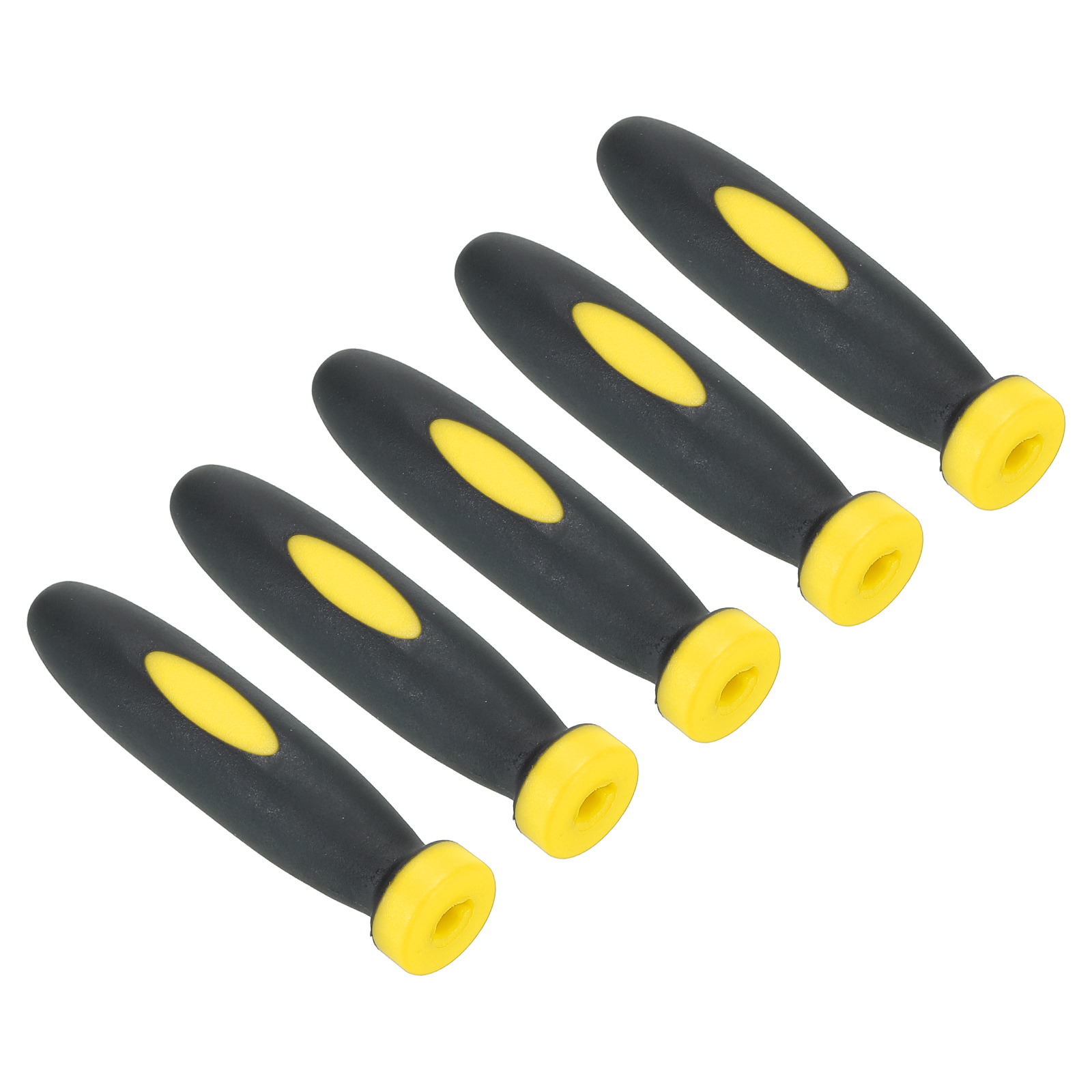 Uxcell 2 Inch Rubber File Handle 5pack File Cutting Tool File Handle Replacement For 0 12