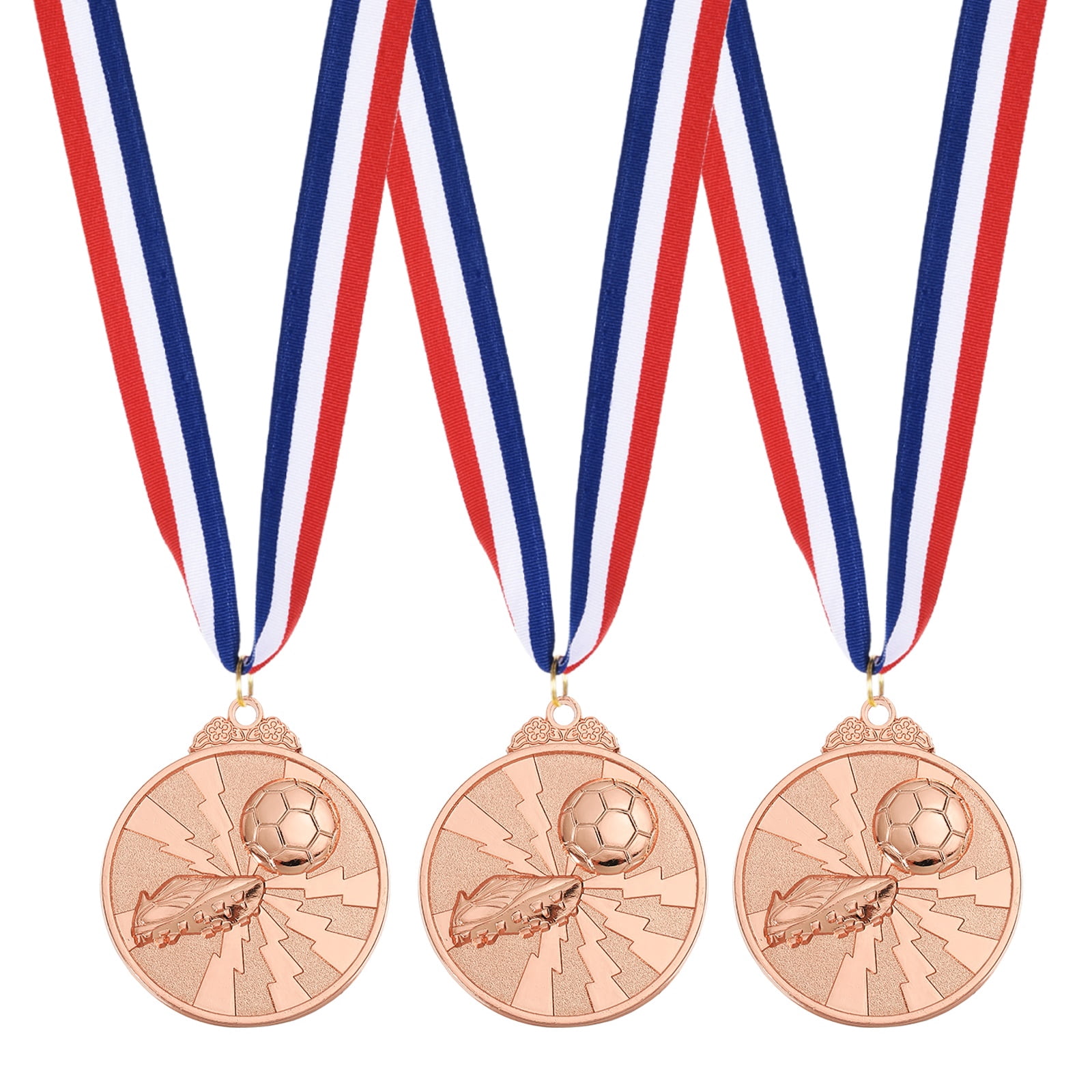 Uxcell 2" Metal Award Medals, 3 Pcs Winner Medals with Neck Ribbon for ...