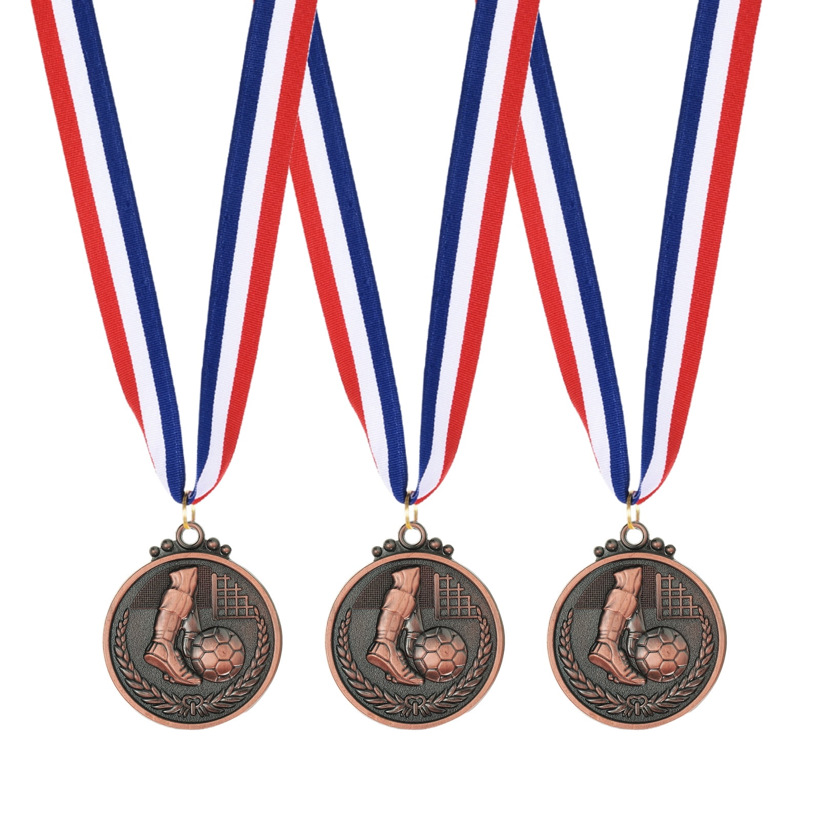 Uxcell 2" Metal Award Medals, 3 Pcs Winner Medals with Neck Ribbon for ...