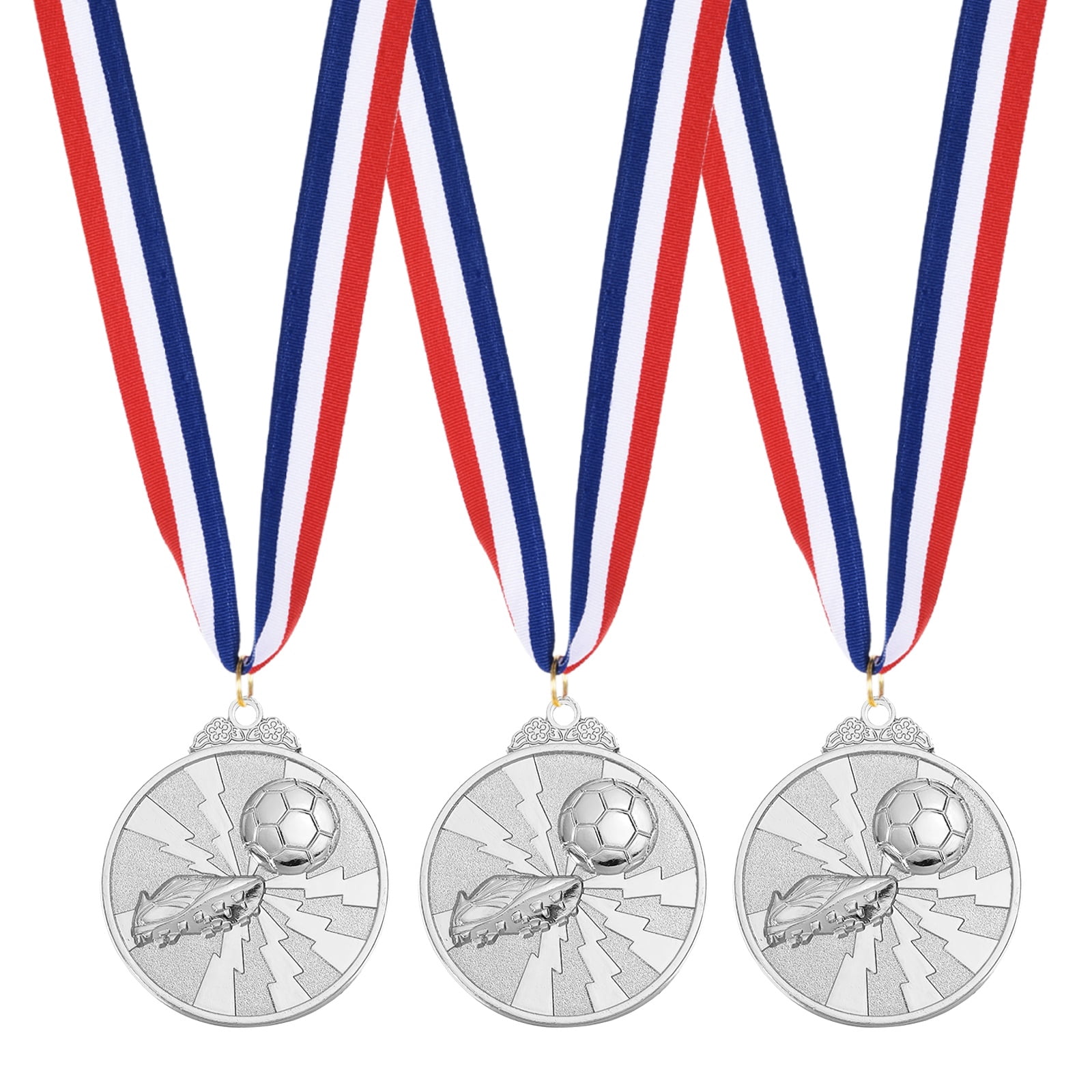 Uxcell 2" Metal Award Medals, 3 Pcs Winner Medals with Neck Ribbon for ...