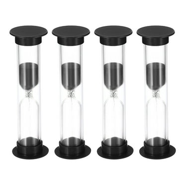 Uxcell 2 Minute Sand Timer, 6pack Small Sandy Clock, Count Down Sand ...