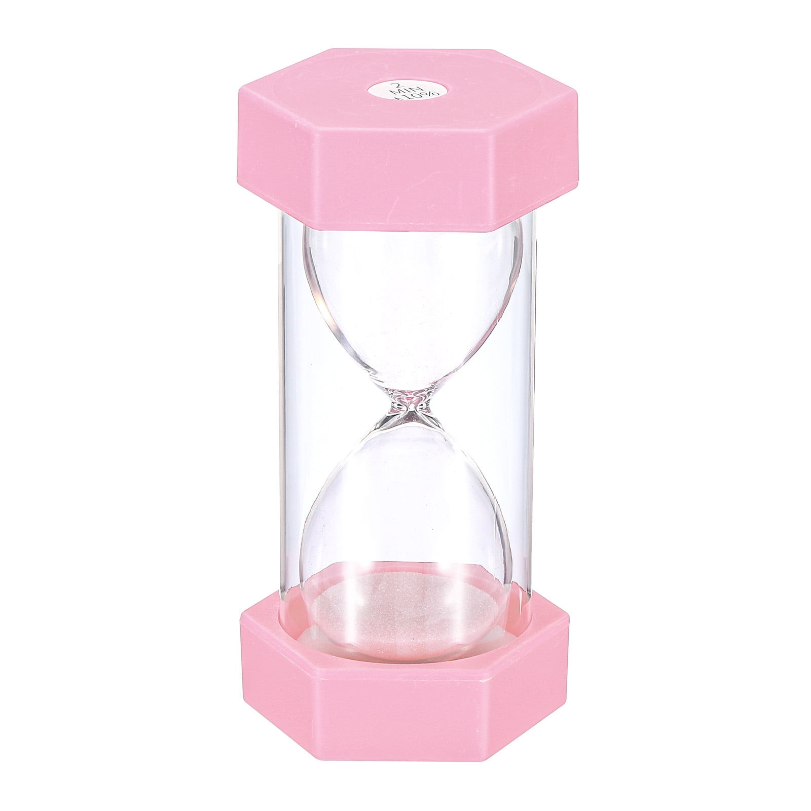 Uxcell 2 Minute Sand Timer, Hexagon Small Sandy Clock, Count Down Sand ...