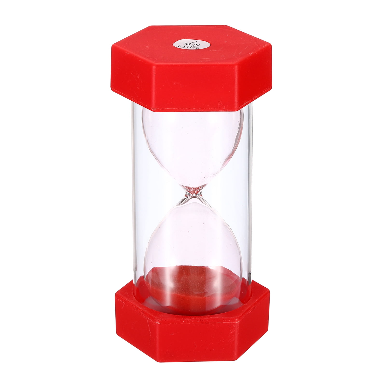 Uxcell 2 Minute Sand Timer, Hexagon Small Sandy Clock, Count Down Sand ...