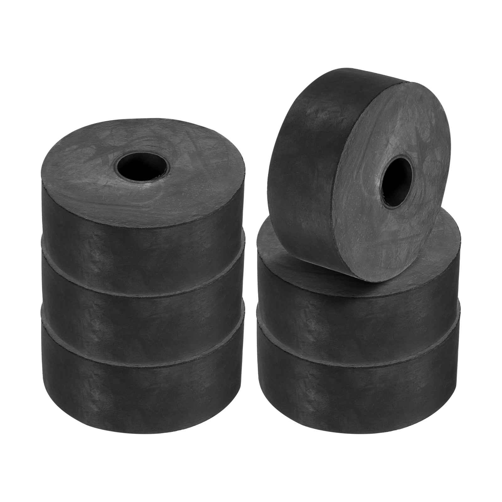 Uxcell 2"OD 0.47"ID 0.8"Thickness Neoprene Round Anti-vibration ...