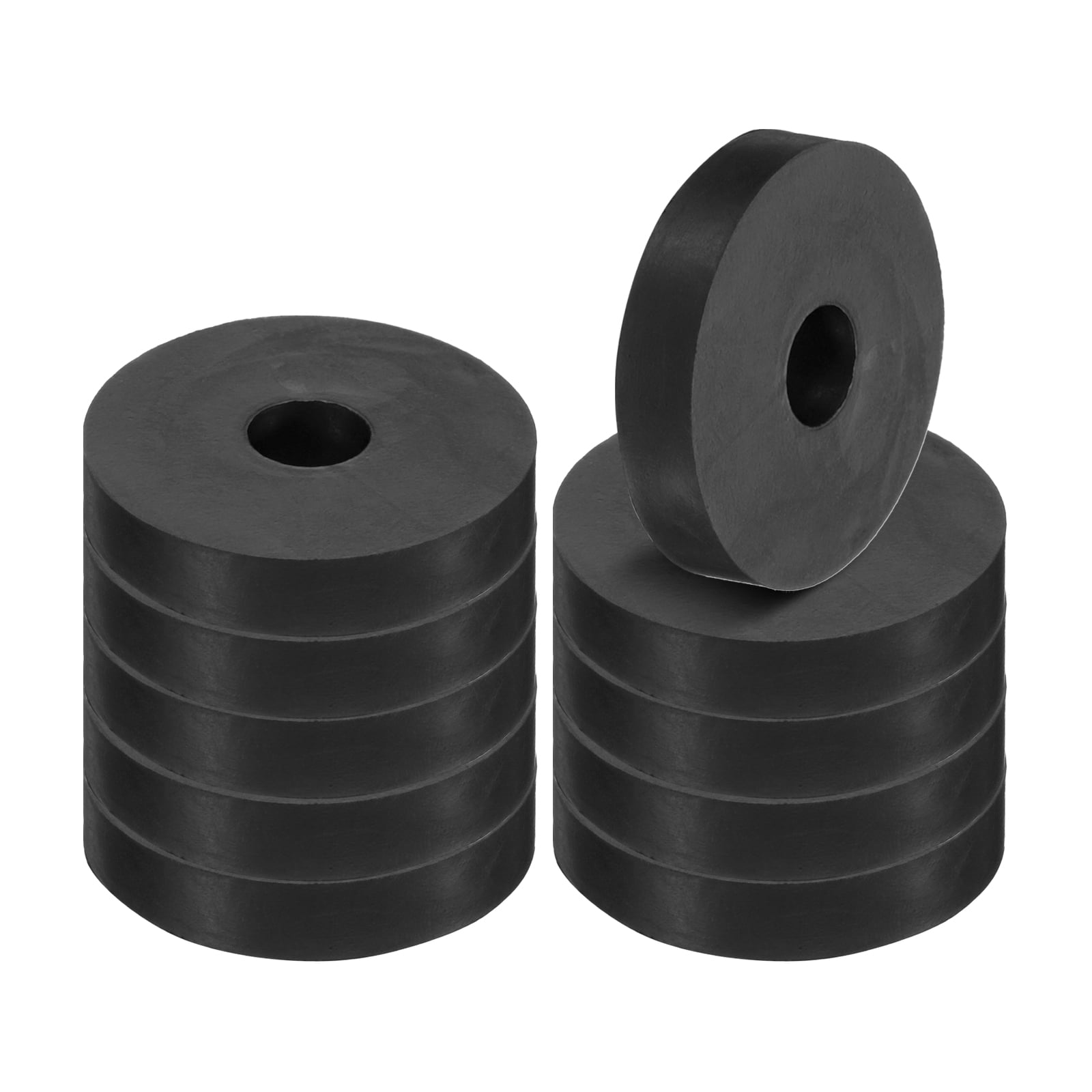 Uxcell 2"OD 0.55"ID 0.4"Thickness Neoprene Round Anti-vibration ...