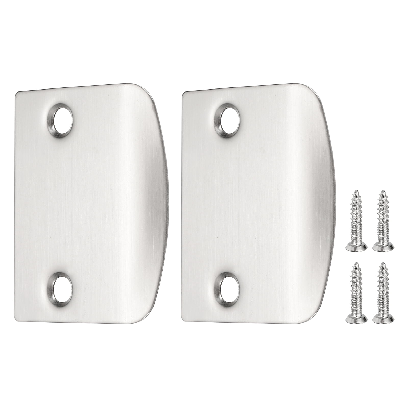 Uxcell 2 PCS Door Edge Hole Filler Plate, 2-1/4inch x 1-7/16inch ...