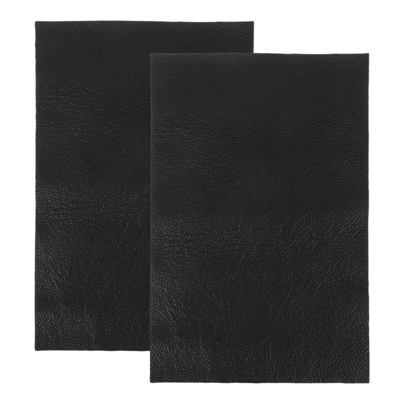 Uxcell 2 PCS Full Grain Leather Sheet 11.8 x 7.9 Inch Natural Cow ...