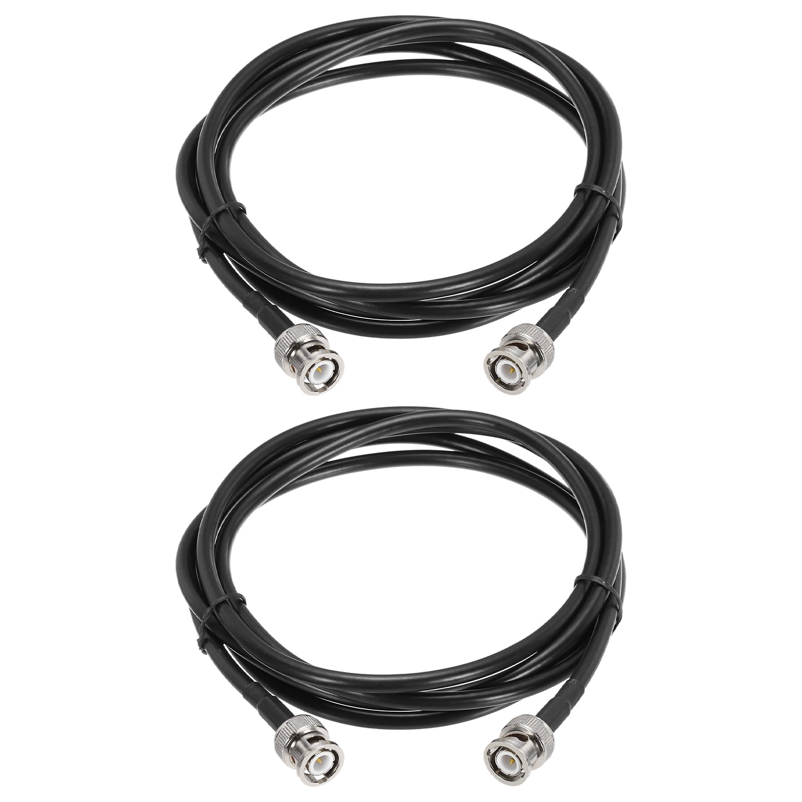 Uxcell 2 PCS RG58 Coaxial Cable 6ft/1.8 M, BNC Male to BNC Male Coax ...
