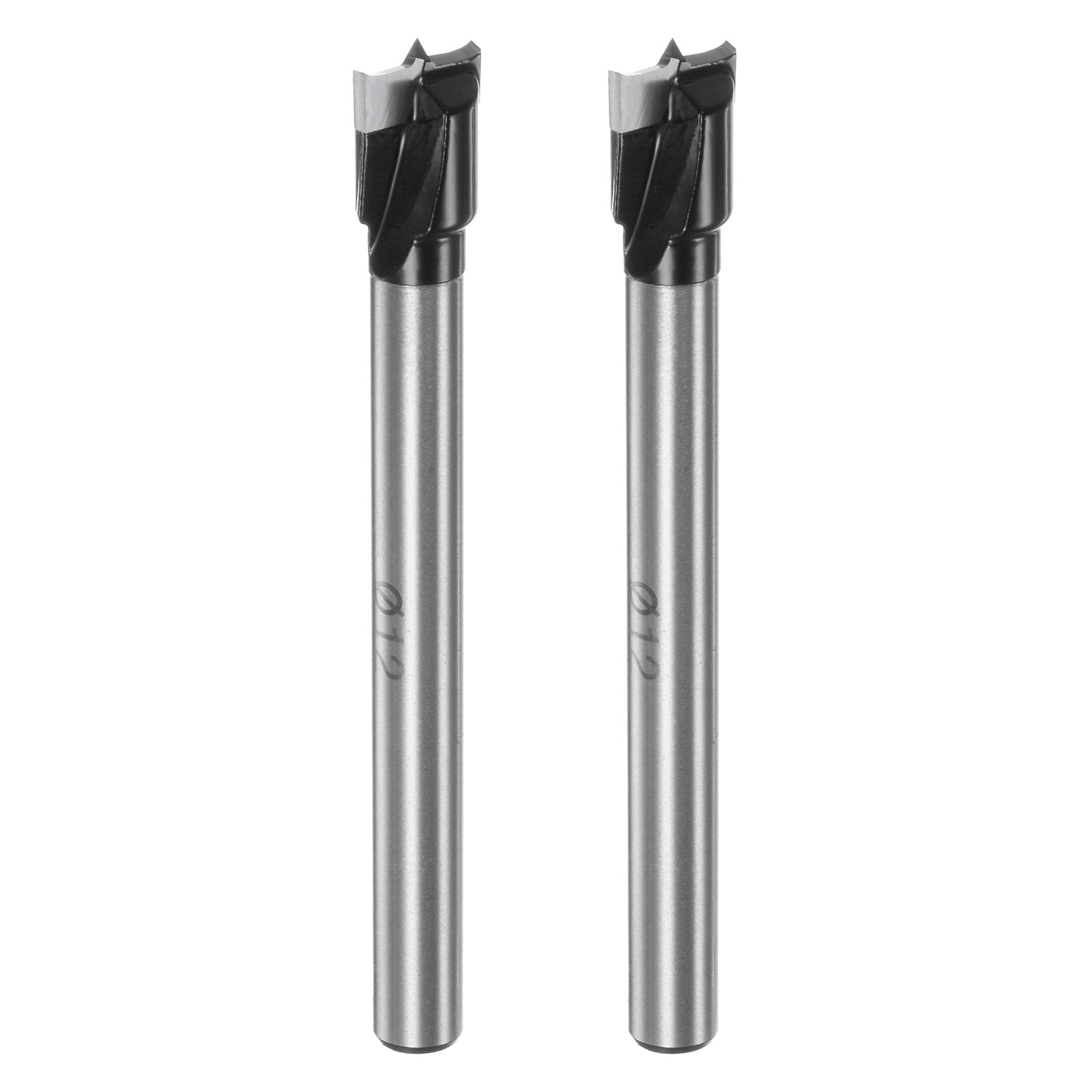Uxcell 2 Pack 12mm K30/C1 Tungsten Carbide Wood Hinge Hole Drilling ...