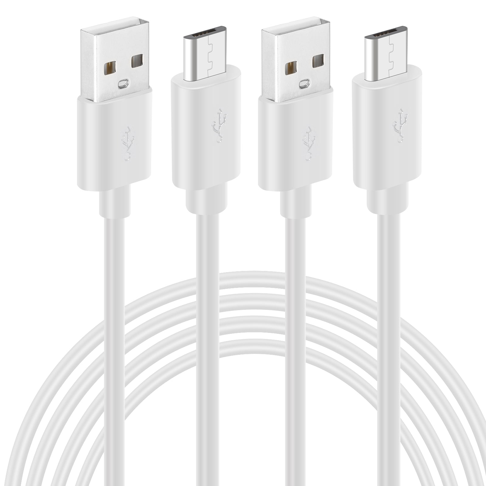 Uxcell 2 Pack 13.1Ft USB to Micro USB Power Extension Cable, Long ...