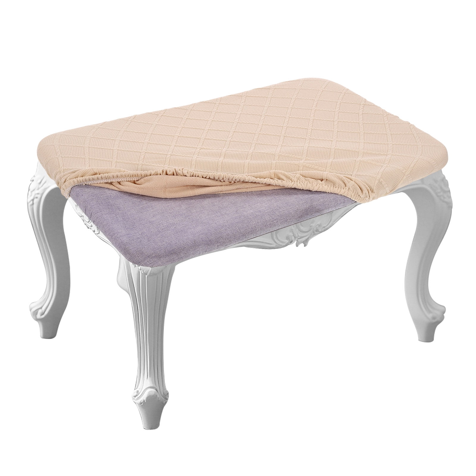 Uxcell 2 Pack 16 x 12 Inch Stool Covers Rectangle, Stretch Cloth Chair ...