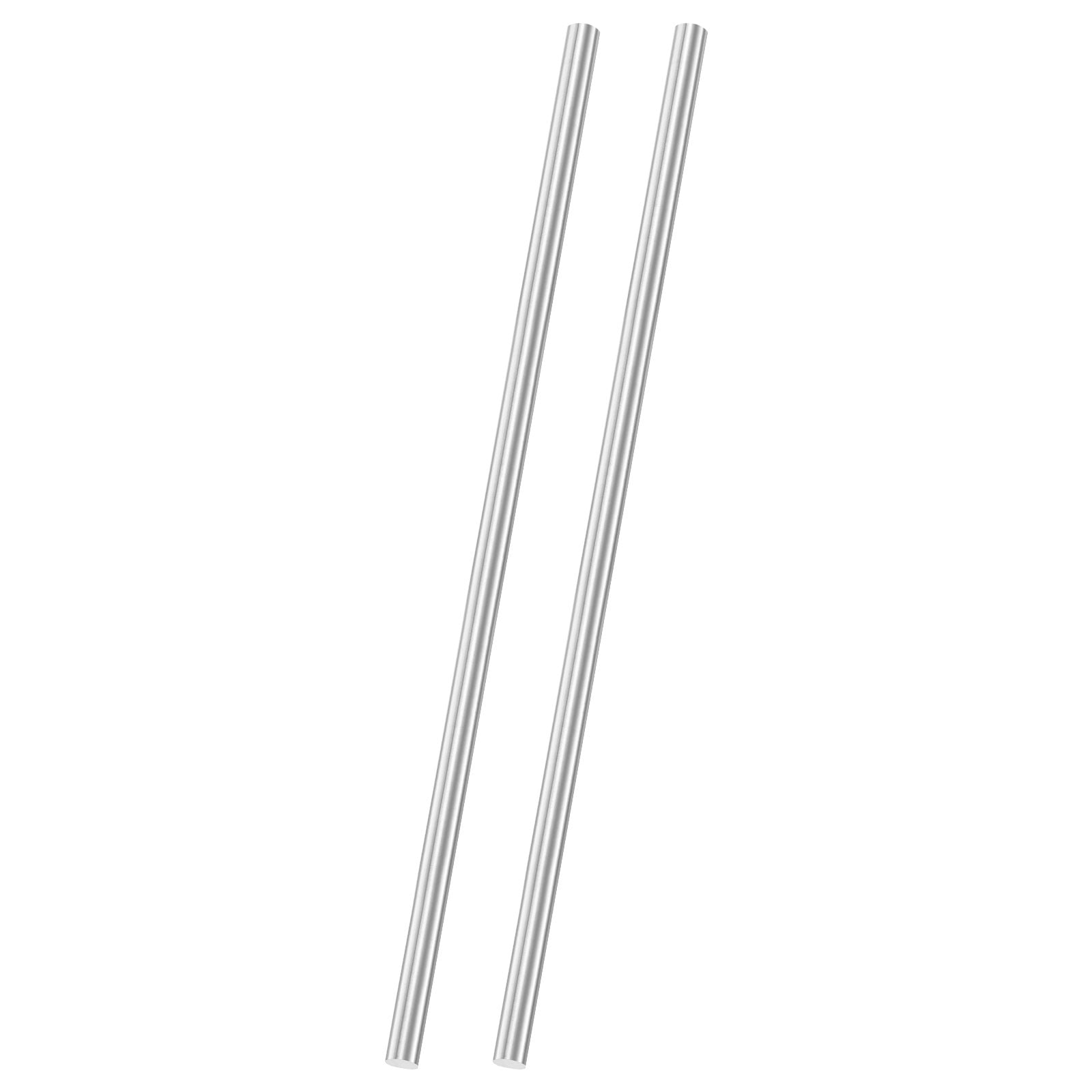Uxcell 2-Pack 304 Stainless Steel Solid Round Rod, 6x200mm Metal Solid ...