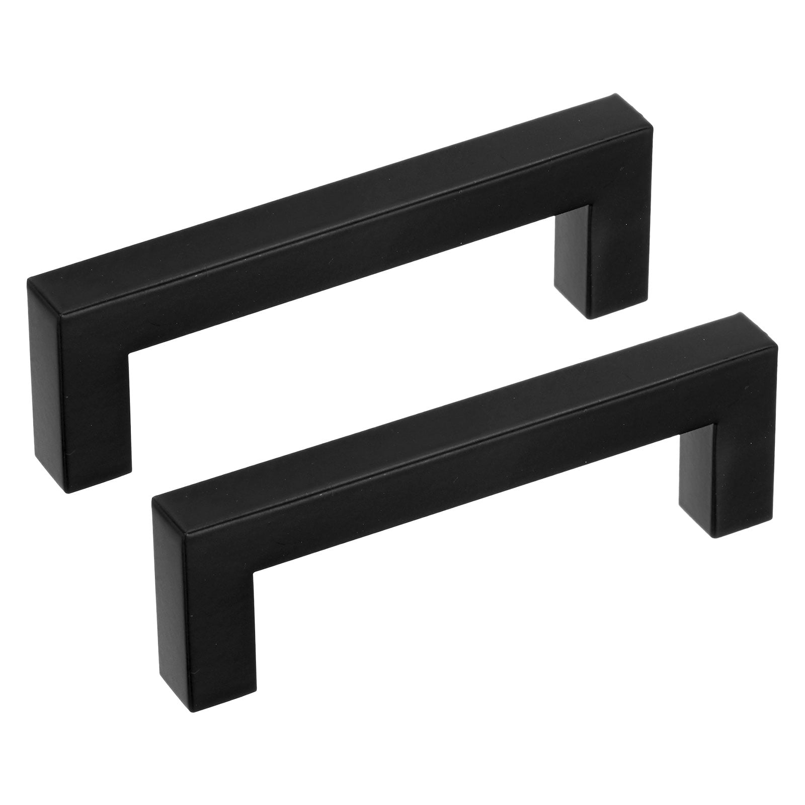 Uxcell 2-Pack 4.25" Slim Square Stainless Steel T Bar Double Hole ...