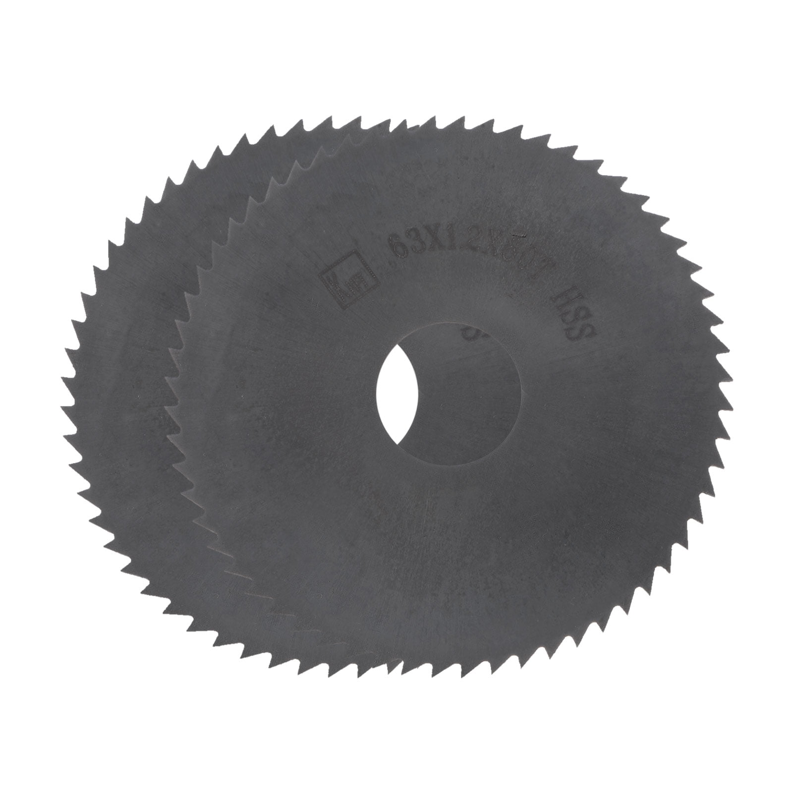 Uxcell 2 Pack 63mm x 16mm x 1.2mm 60 Teeth Nitride Coated Circular Saw ...
