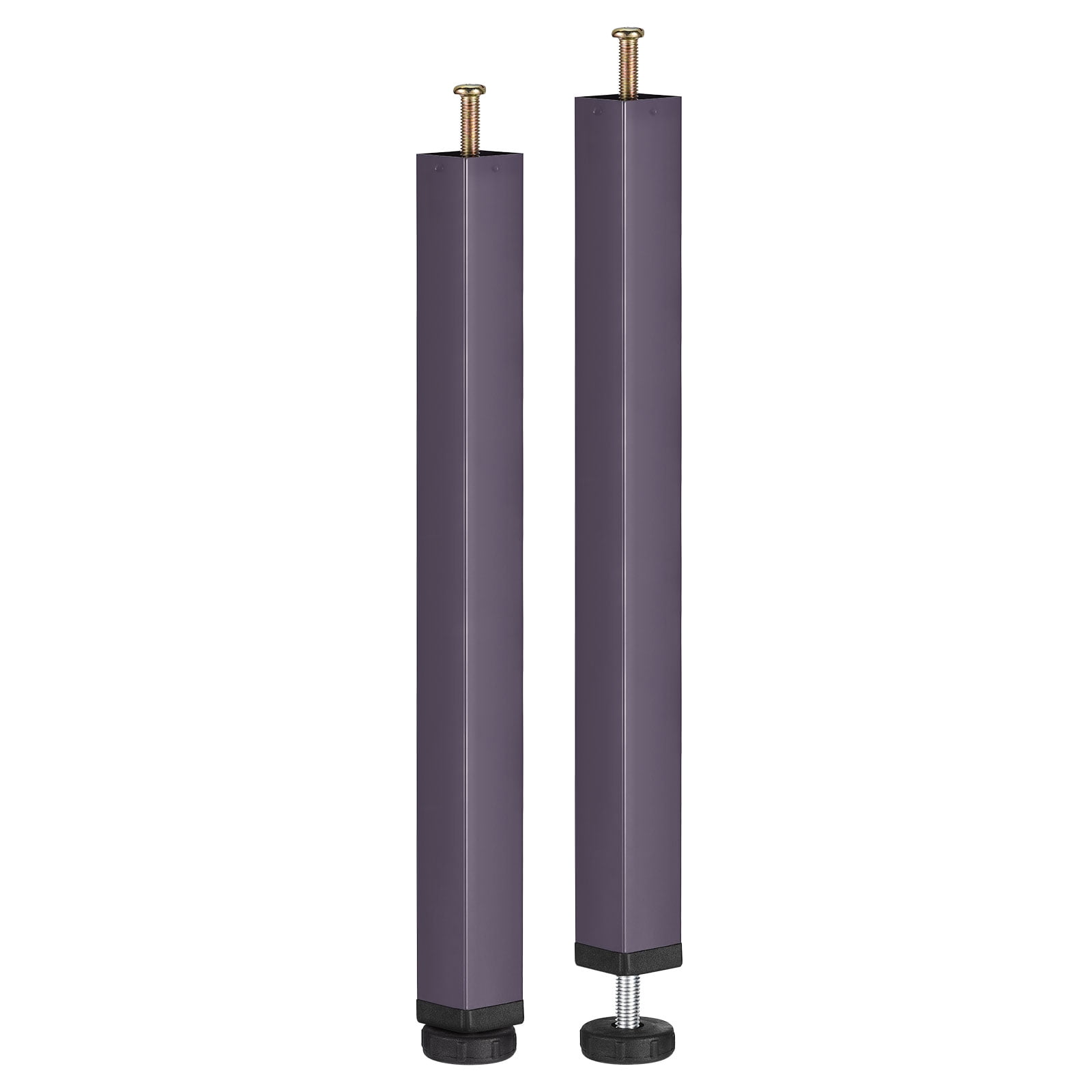 Uxcell 2 Pack Adjustable Height Bed Frame Support Legs(350mm-385mm/13.8 ...