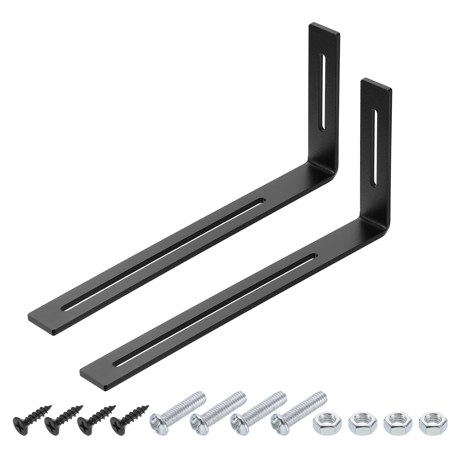 Uxcell 2 Pack Adjustable L-Shape Corner Brace, 130 x 300 x 30mm l ...