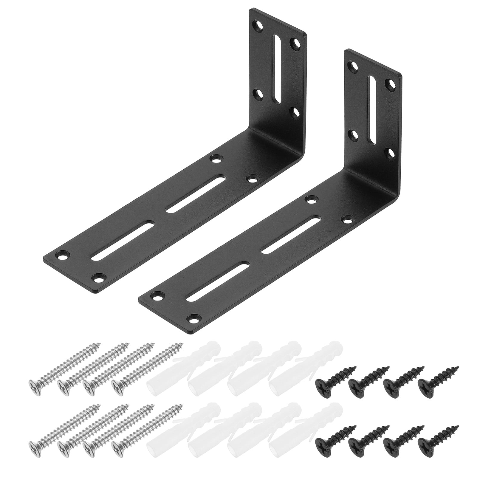 Uxcell 2 Pack Adjustable L-Shape Corner Brace, 90 x 180 x 45mm L Corner ...