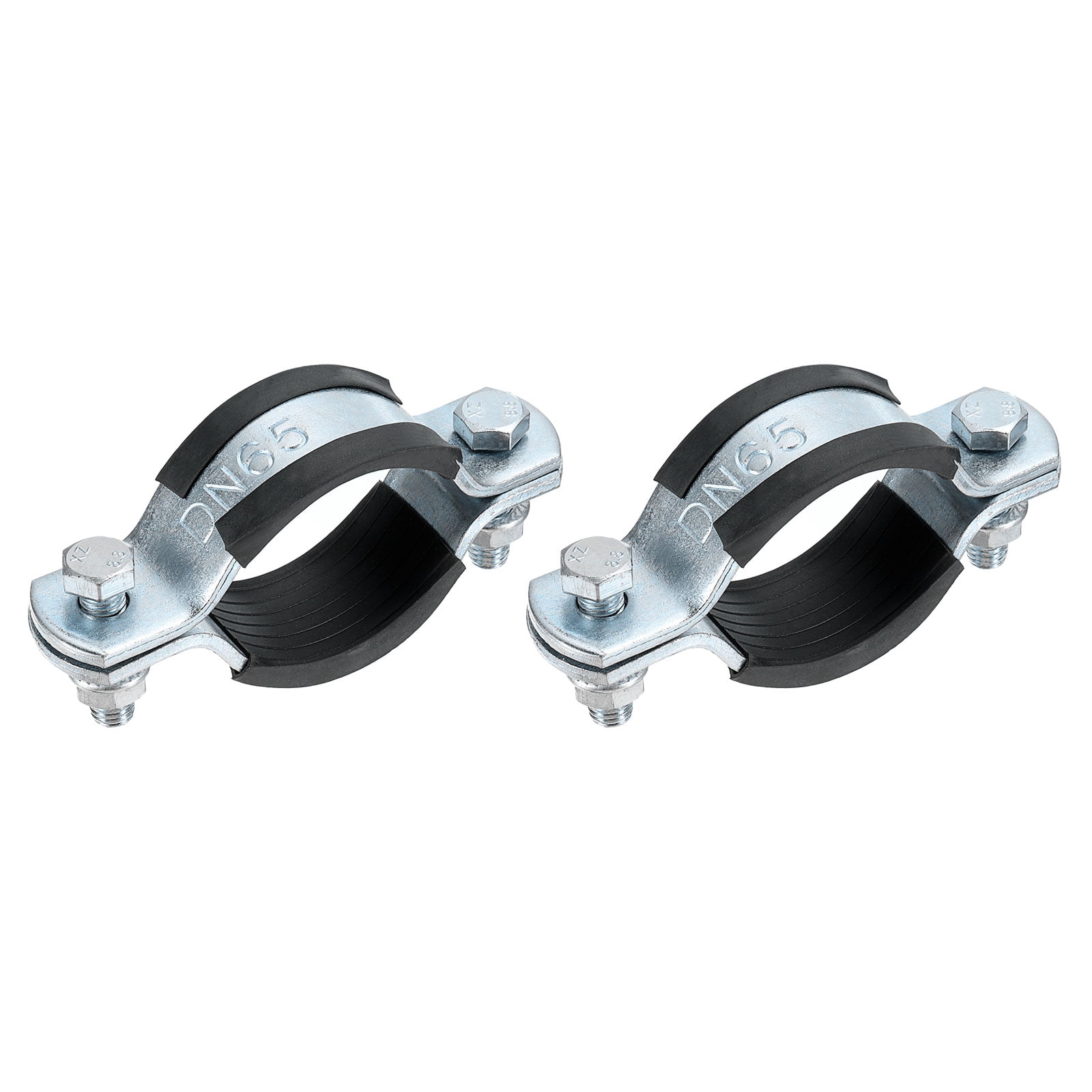 Uxcell 2 Pack Adjustable Split Ring Hanger with Rubber, 76.1mm/3inch ...