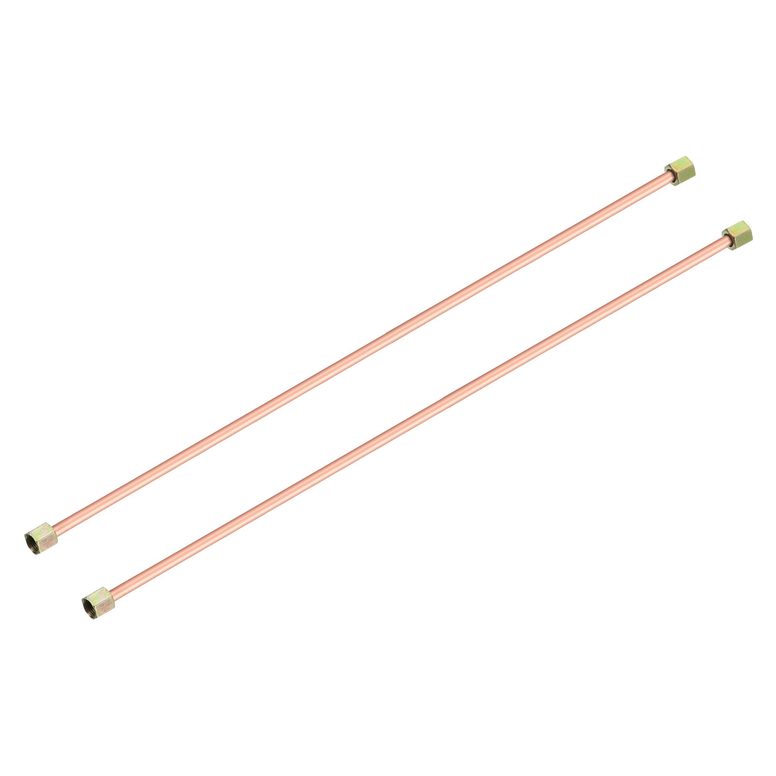 Uxcell 2 Pack Air Compressor Exhaust Tube, 3/8" Thread Dia 16" Length ...