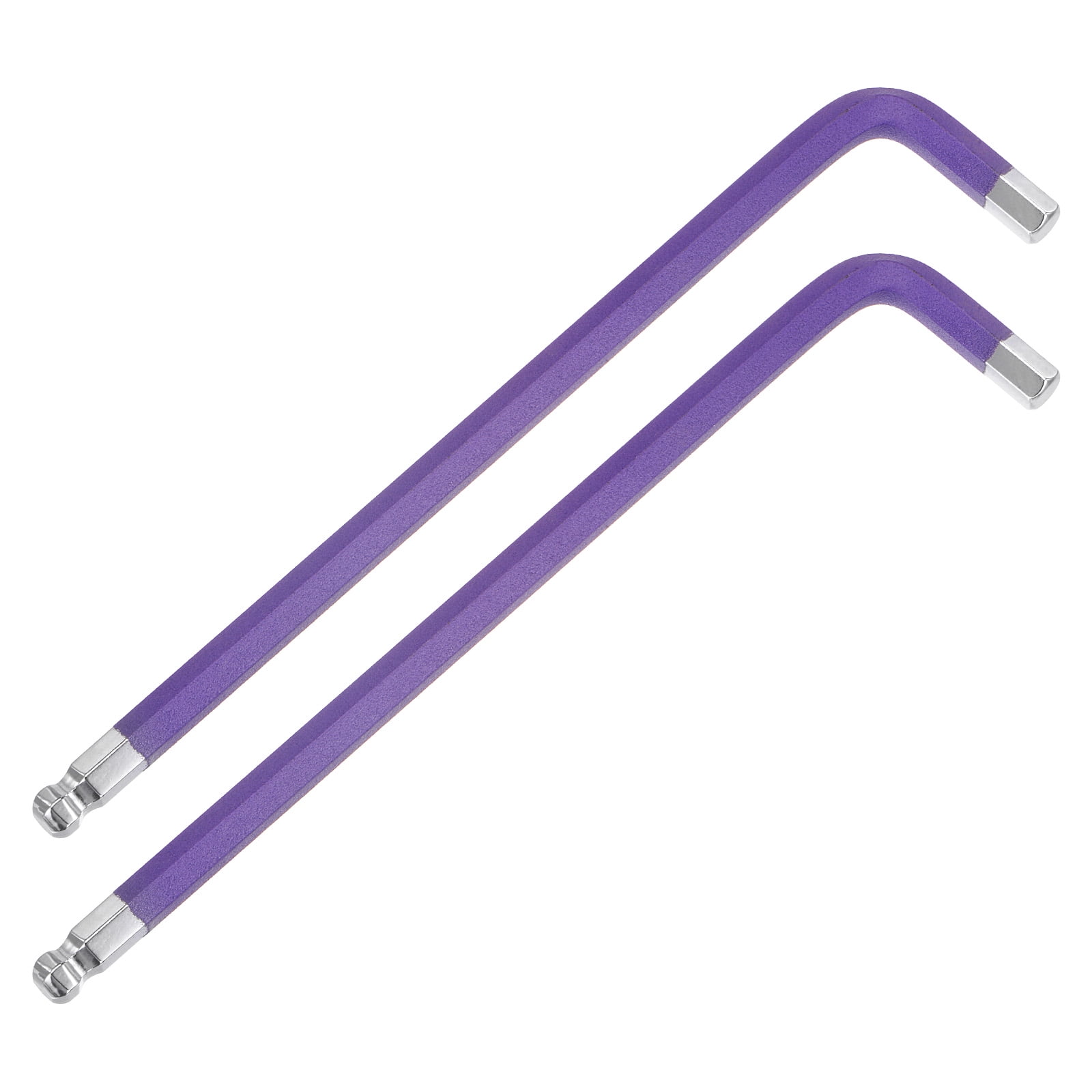 Uxcell 2-Pack Ball End Hex Key Wrench, 8mm L Shape Extra Long Arm S2 ...