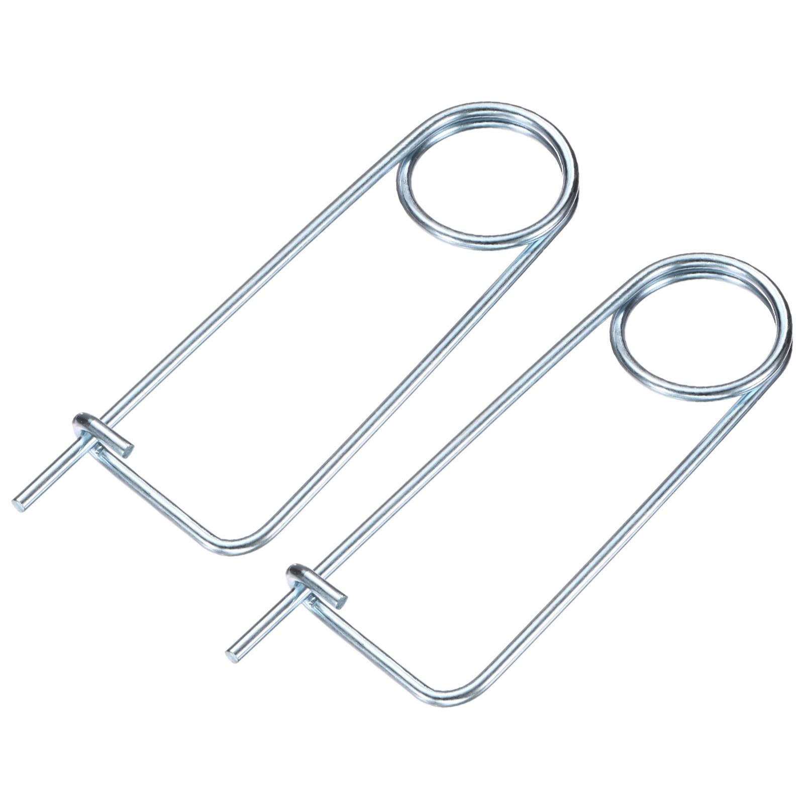 Uxcell 2-Pack Brooch Shape Cotter Safety Pin, M4.5x108mm Spring Steel ...