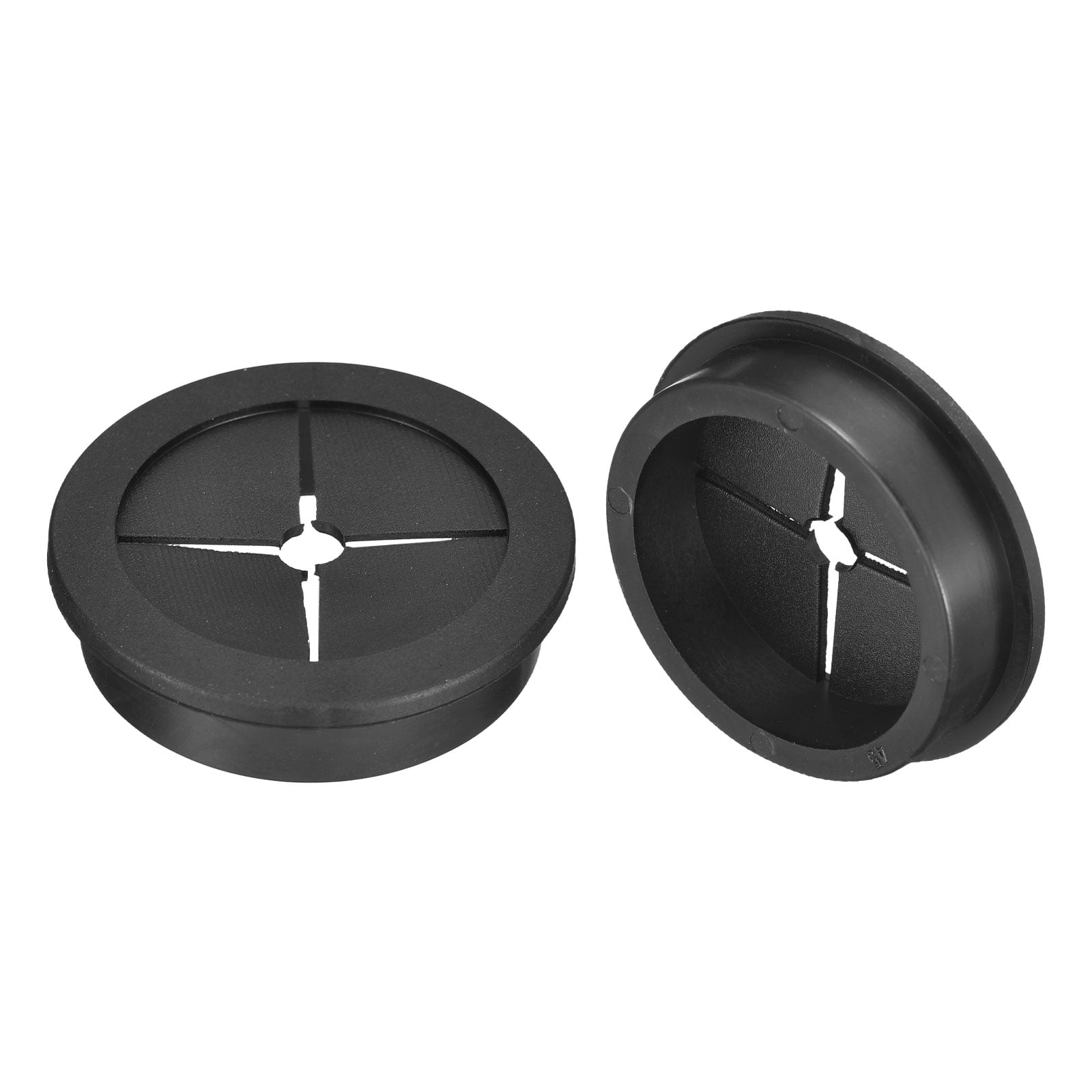 Uxcell 2 Pack Cable Cord Grommet, 1-3/4 Inch Desk Grommet Flexible ...