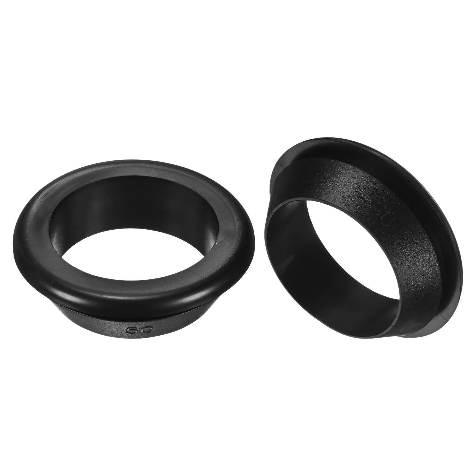 Uxcell 2-Pack Cable Railing Rubber Grommets, 50mm Drill Hole 40mm ID ...