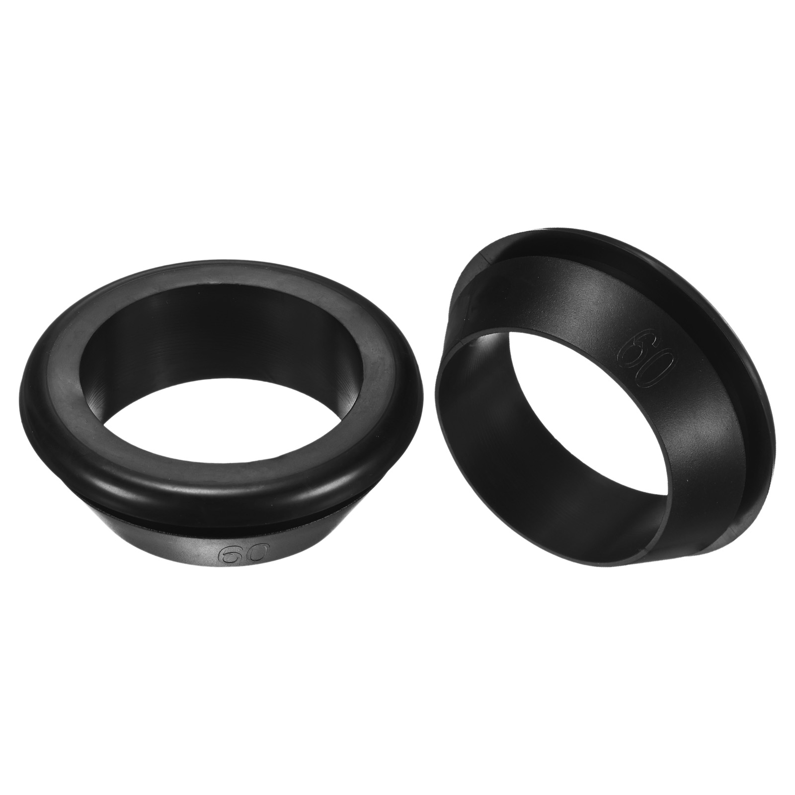 Uxcell 2-Pack Cable Railing Rubber Grommets, 60mm Drill Hole 50mm ID ...