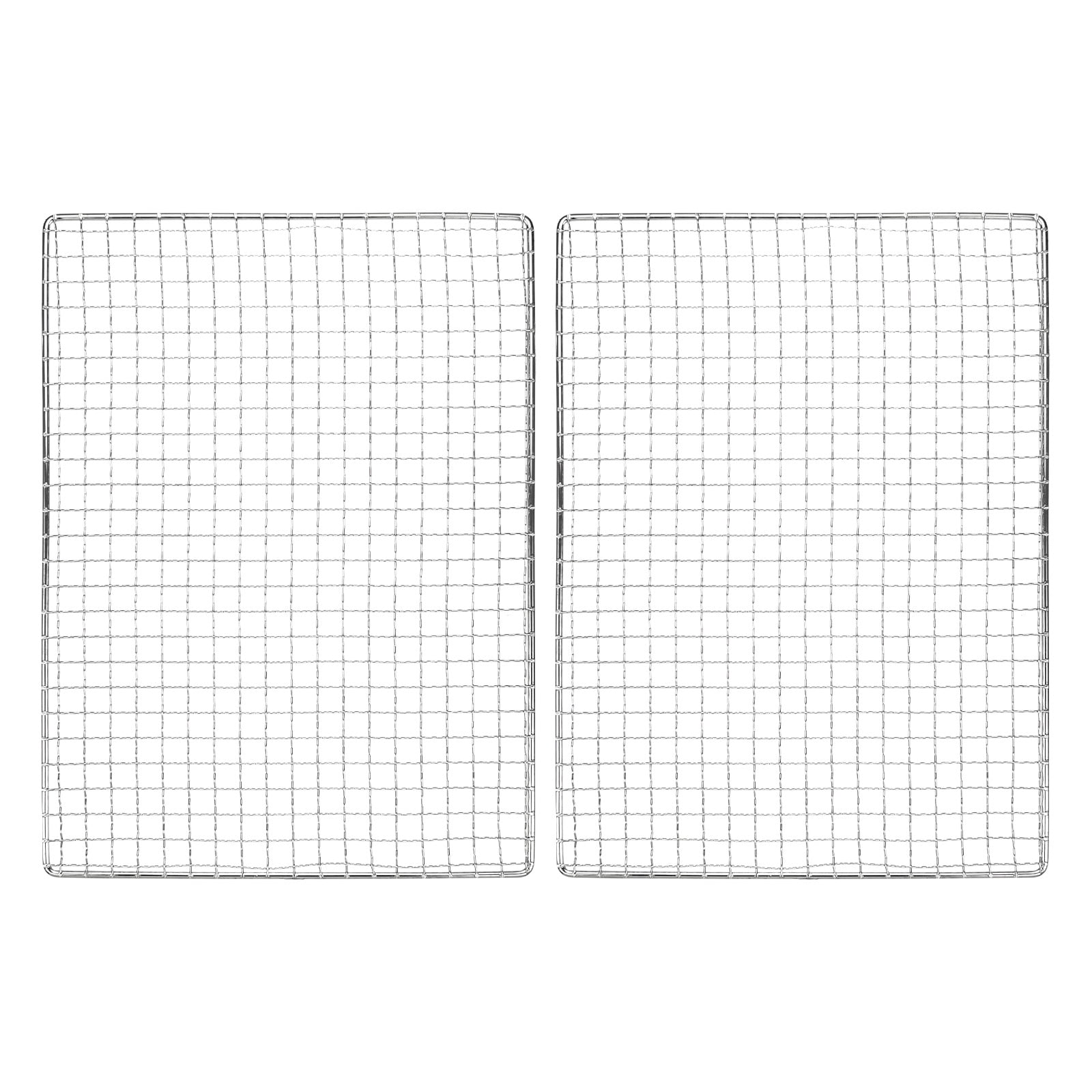 Uxcell 2-Pack Cooling Rack, 12" x 10" Stainless Steel Baking Rack for ...