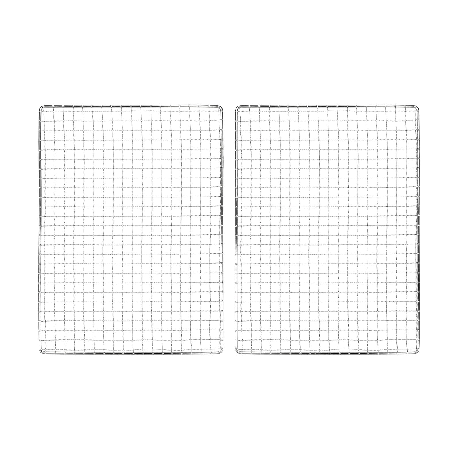 Uxcell 2-Pack Cooling Rack, 15" x 11" Stainless Steel Baking Rack for ...