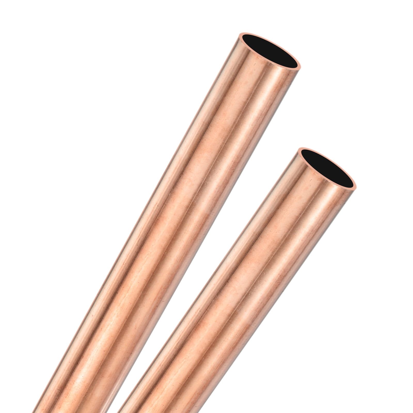 Uxcell 2-Pack Copper Round Tube, 16mm OD 1mm Thick 250mm Length ...
