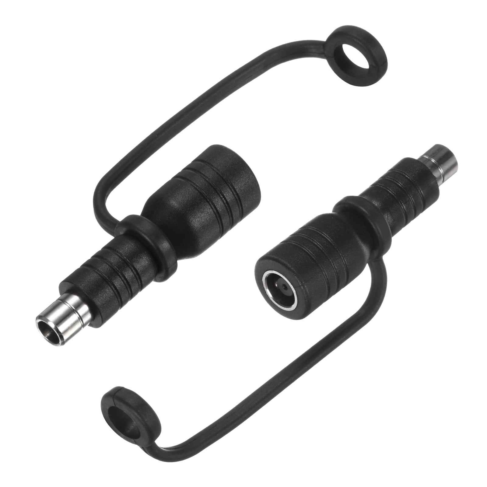 Uxcell 2-Pack DC Connectors Adapter DC7909 Female to DC8020 Male ...