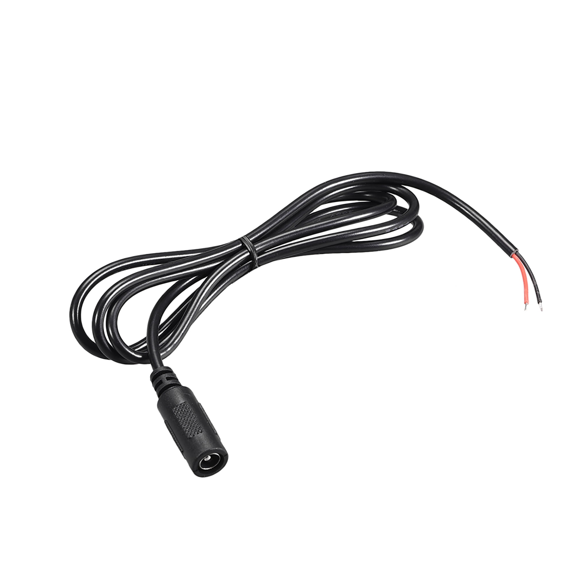 Uxcell 2 Pack DC Power 5.5mm x 2.1mm 2A 1Meter,Female Plug Connector Pigtail - Walmart.com