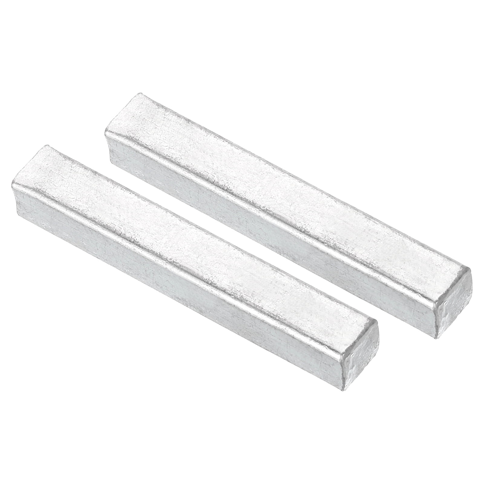 Uxcell 2 Pack Door Spindle Bar, 50mm Door Knob Spindle, Silver, Solid ...
