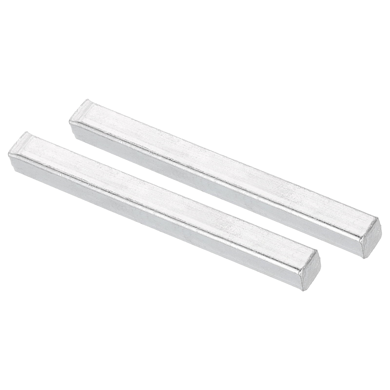 Uxcell 2 Pack Door Spindle Bar, 80mm Door Knob Spindle, Silver, Solid ...