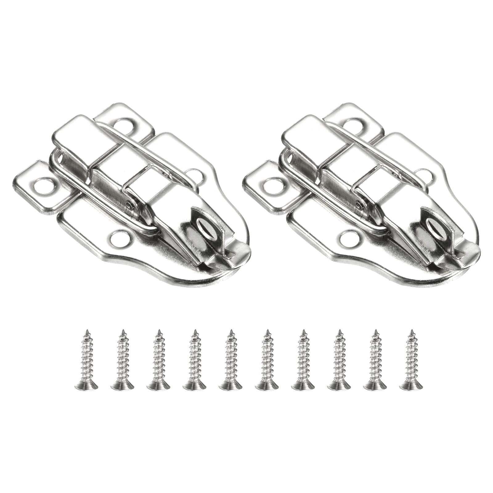 Uxcell 2 Pack Duck-billed Hasp Lock, Retro Box Toggle Latch with ...