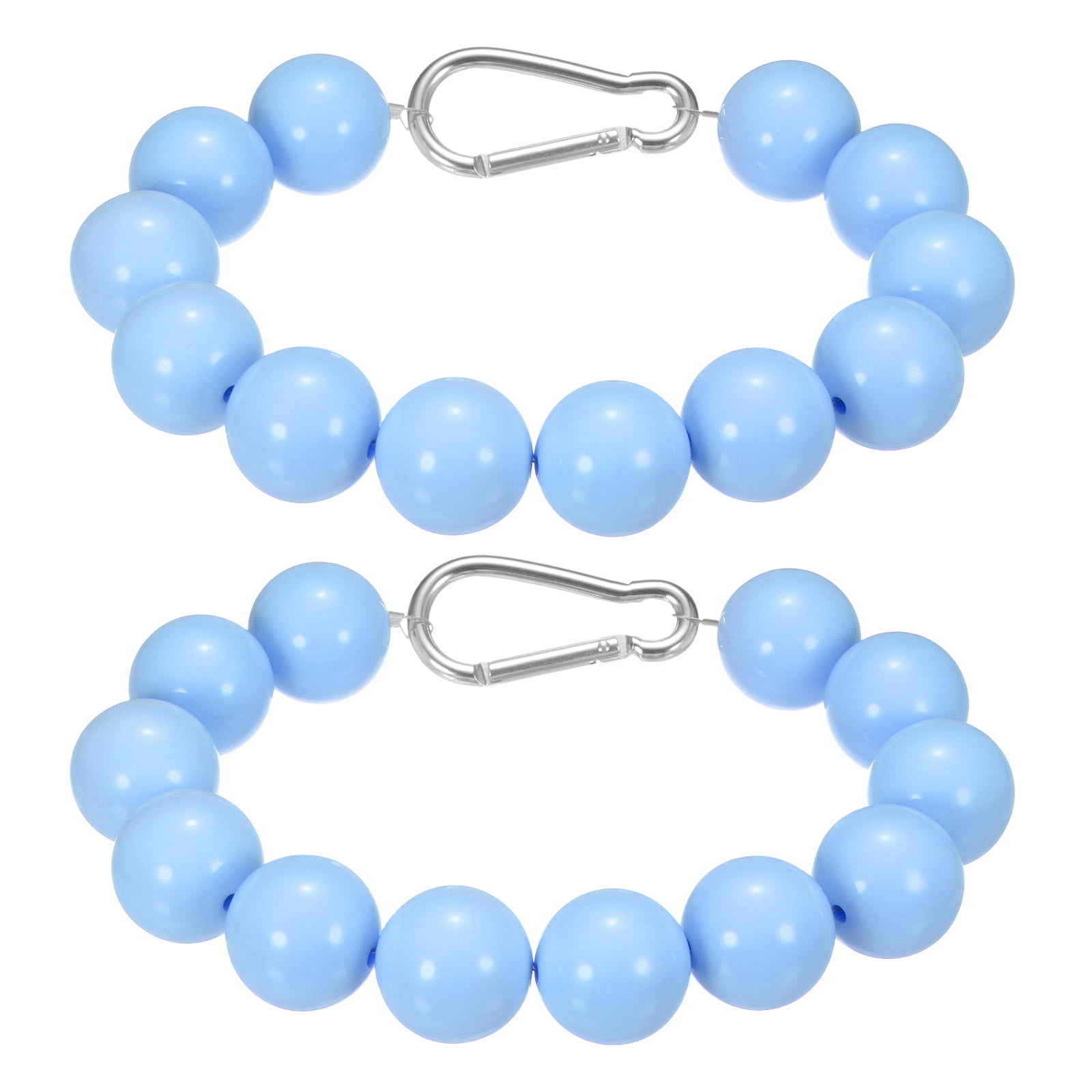 Uxcell 2 Pack Flagpole Retainer Ring -12 beads 1.1" Flag Pole Beaded ...