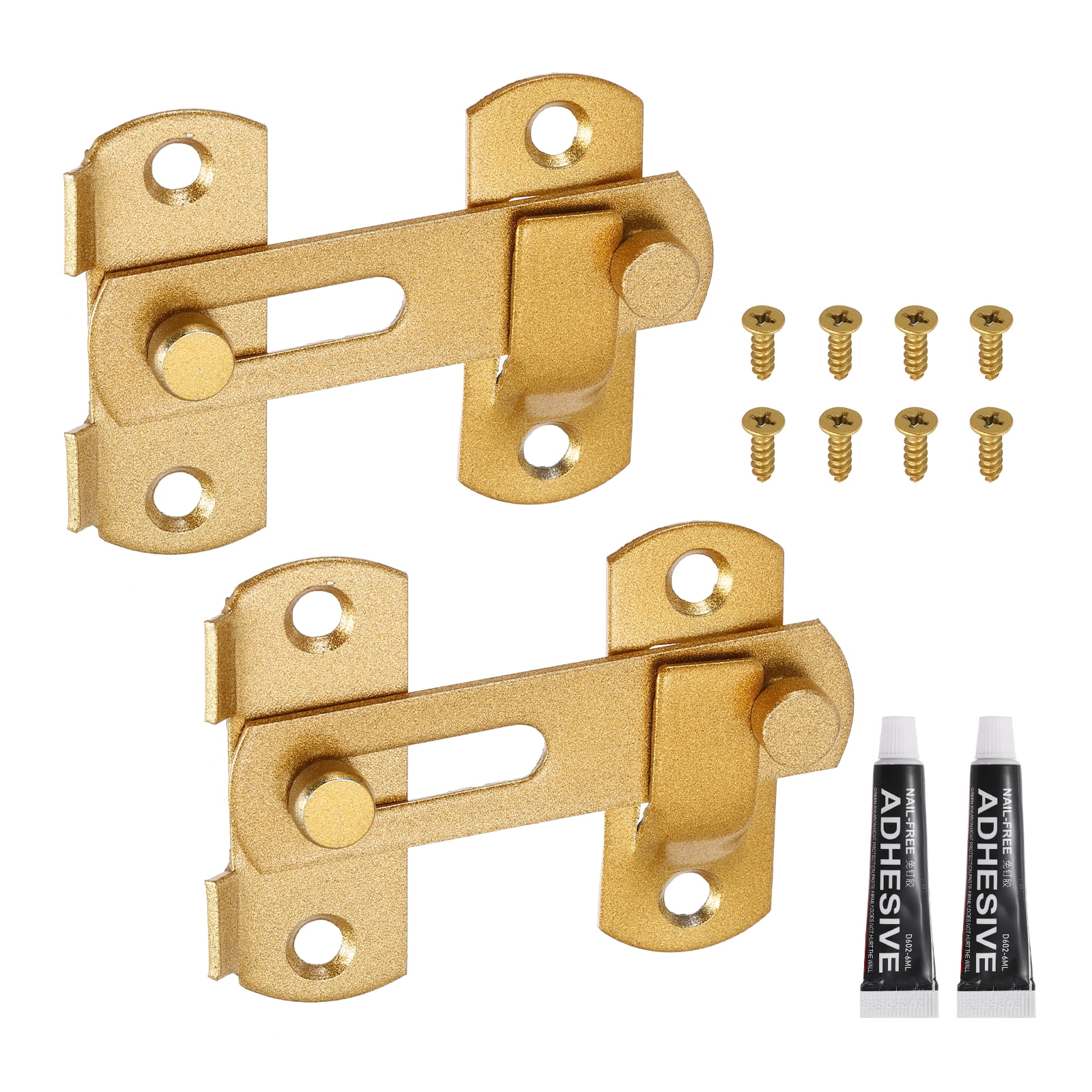 Uxcell 2-Pack Flip Latch Gate Latch, 2 in Stainless Steel Flip Door ...